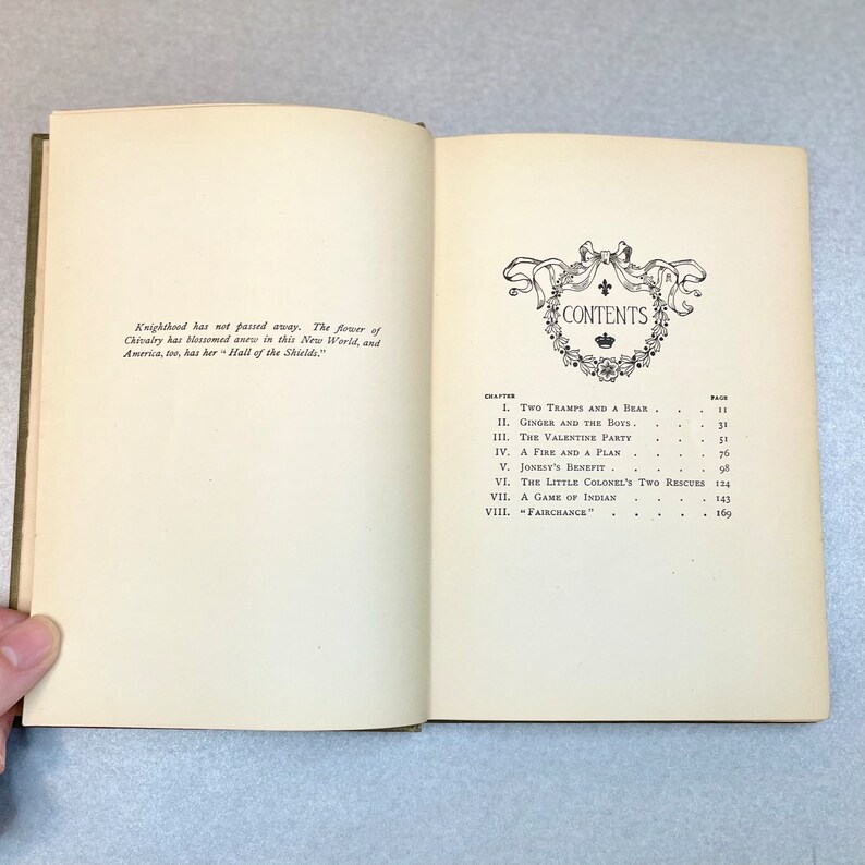 Antique Book 1899 two Little Knights of Kentucky. by Annie F Johnston ...