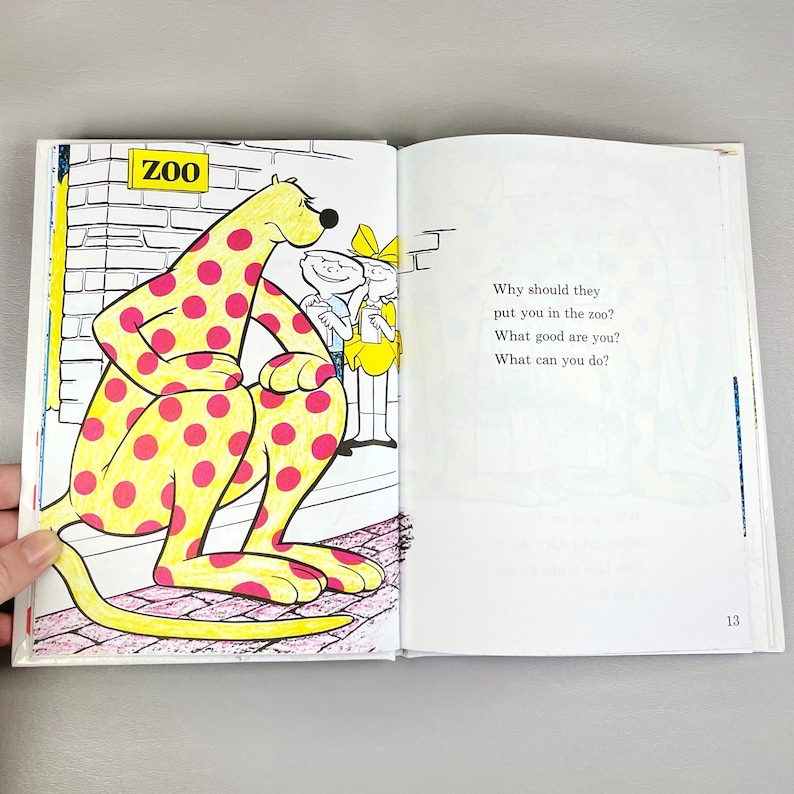 Vintage Book 1988 put Me in the Zoo by Robert Lopshire Dr. Seuss ...