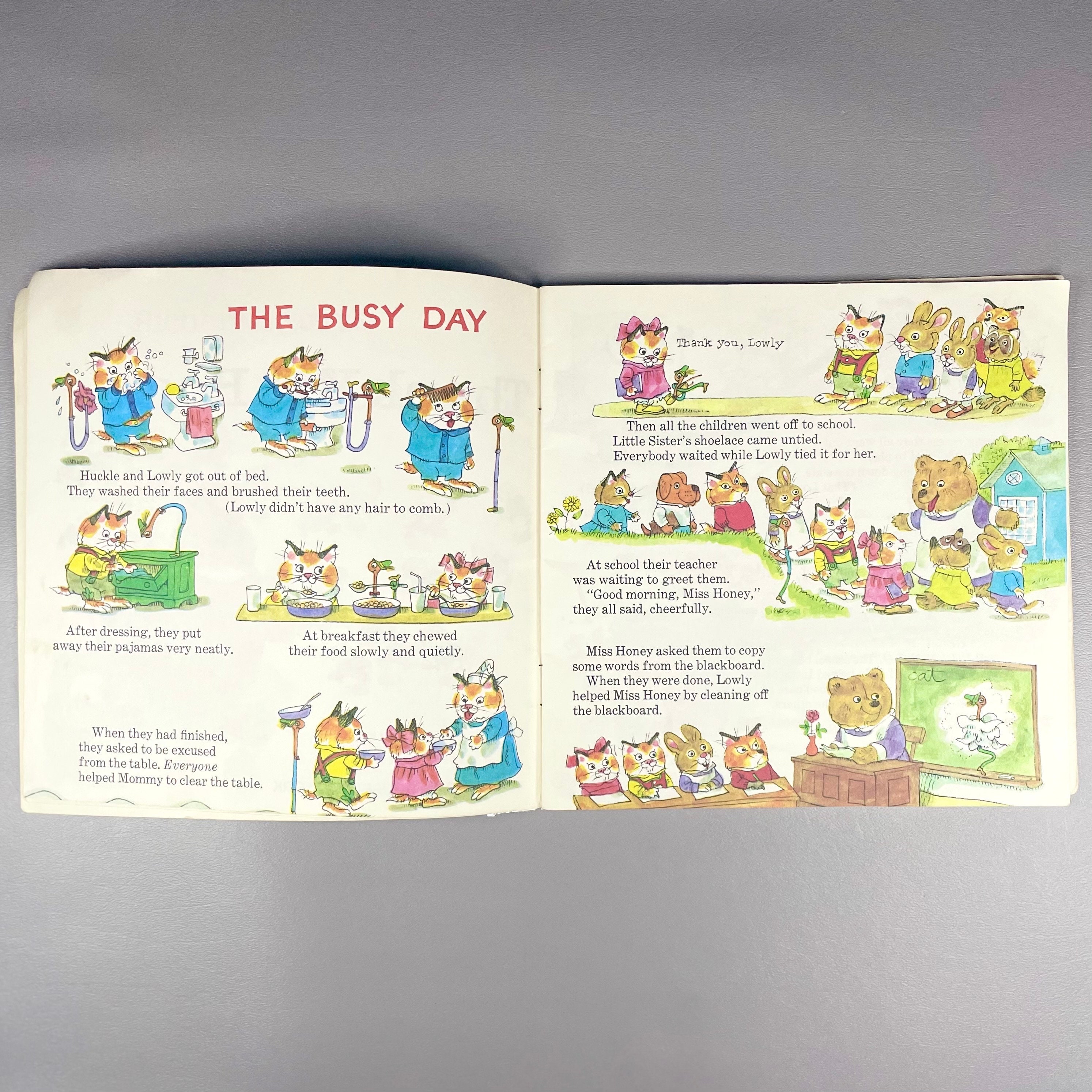 Vintage Book 1973 richard Scarrys Please and Thank You Book by Richard ...