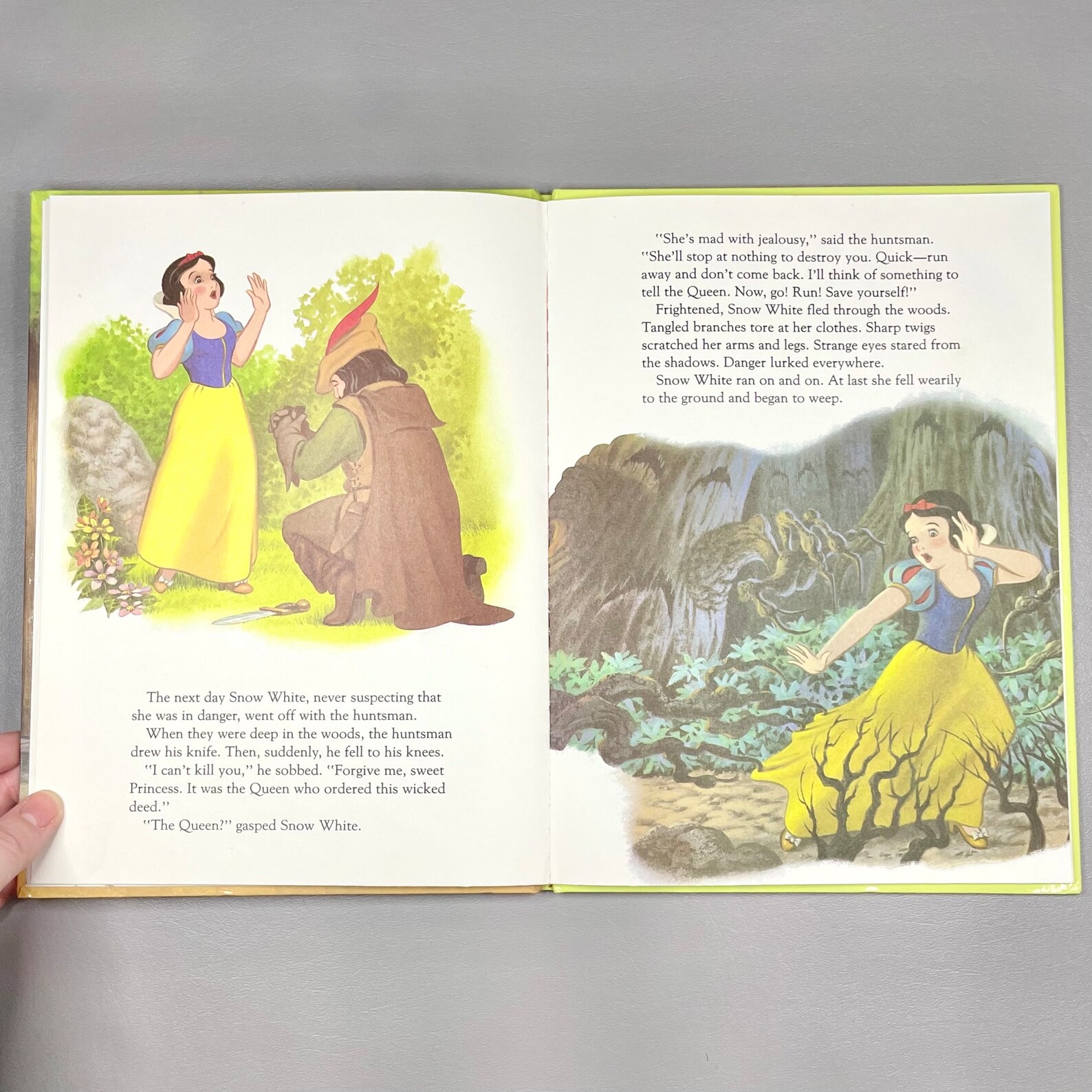 Vintage 1984 Snow White Book: Walt Disney's Classic Hardcover - Etsy