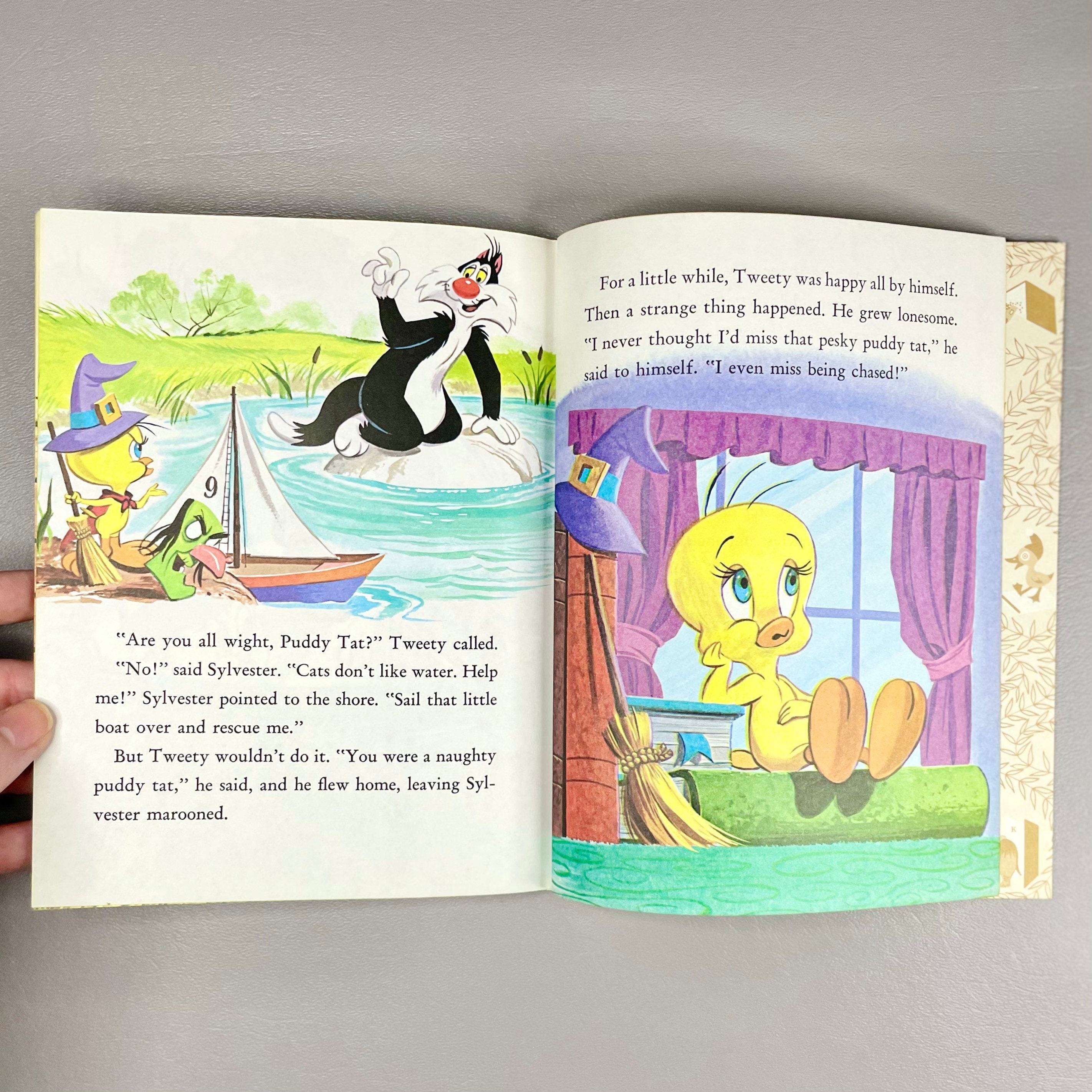 Vintage 1975 Little Golden Book: Tweety Plays Catch the Puddy Tat - Etsy