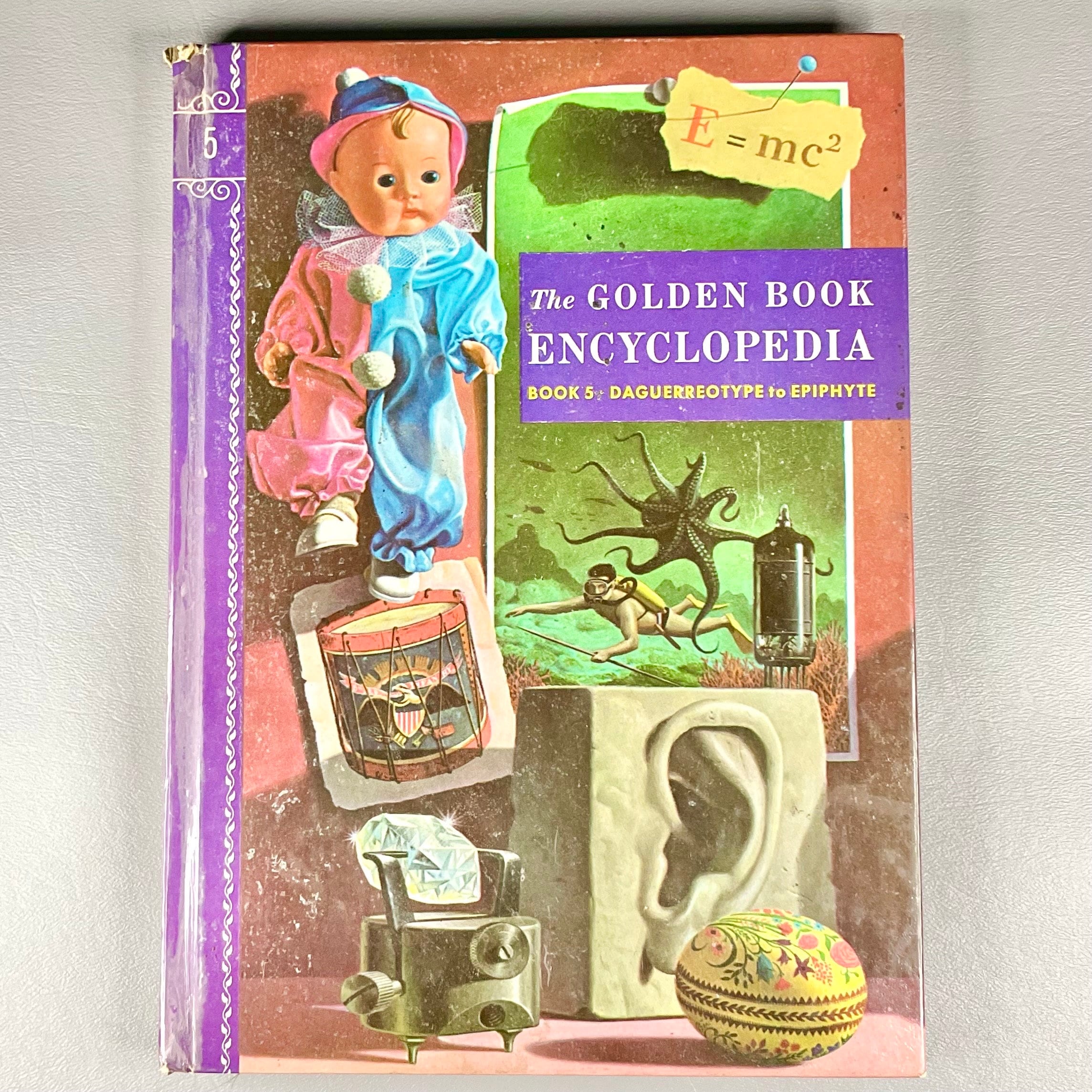 Vintage Book 1959 “the Golden Encyclopedia” Children’s Literature ...