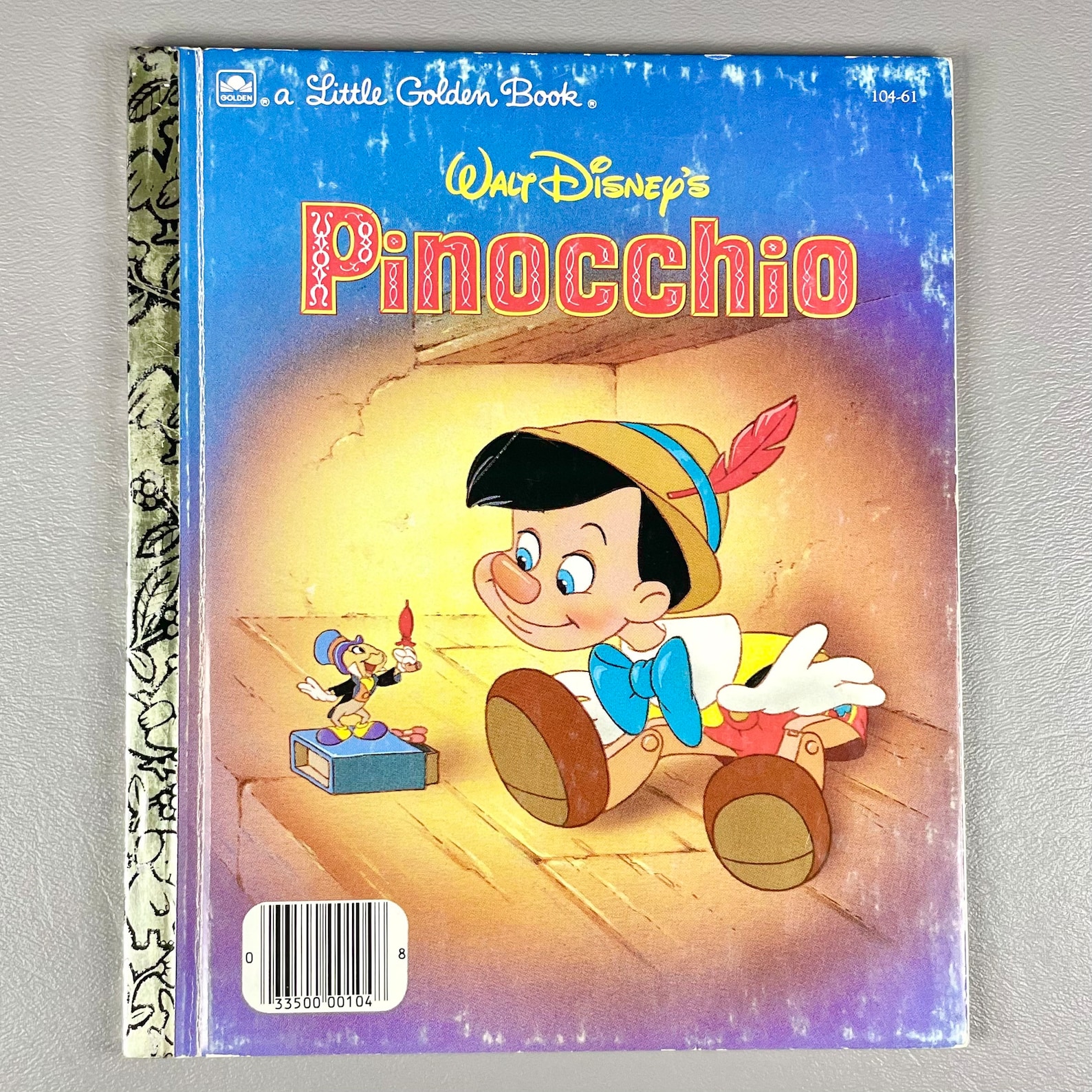 Vintage 1990 Little Golden Book Pinocchio, Walt Disney's Hardcover - Etsy