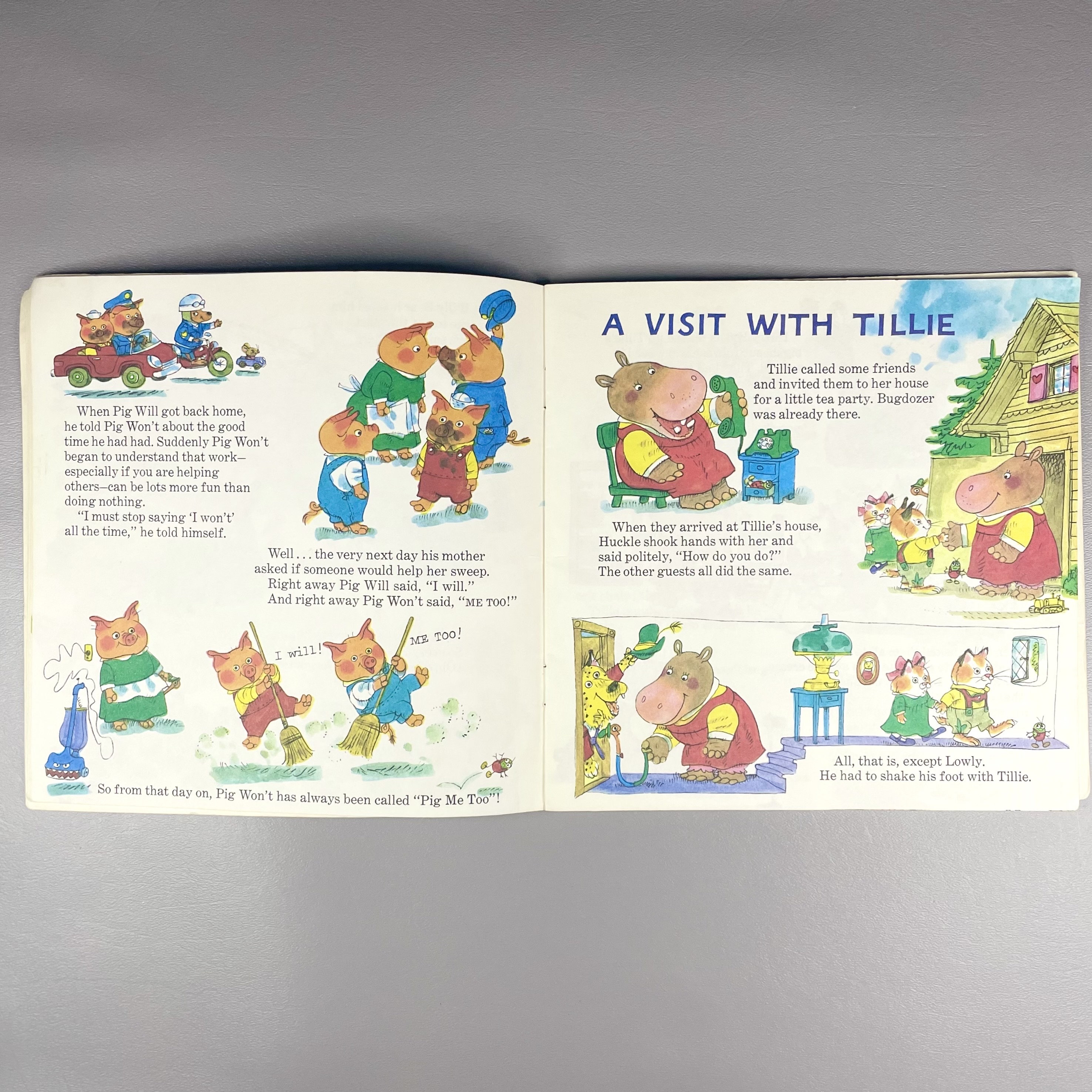 Vintage Book 1973 richard Scarrys Please and Thank You Book by Richard ...
