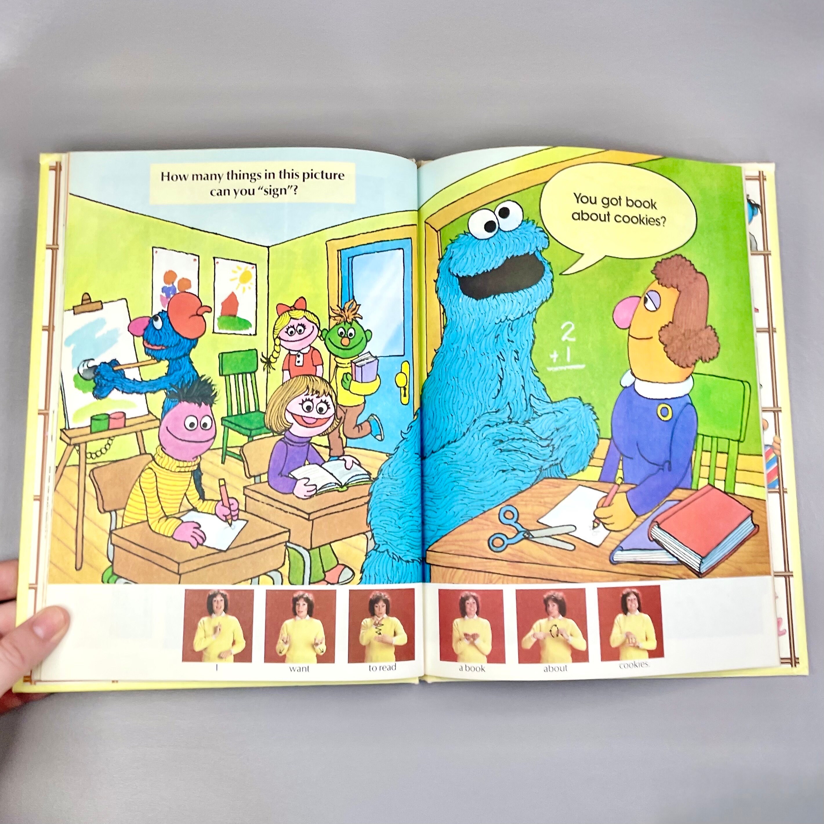 Vintage 1983 Sesame Street Treasury Hardcover Book - Etsy