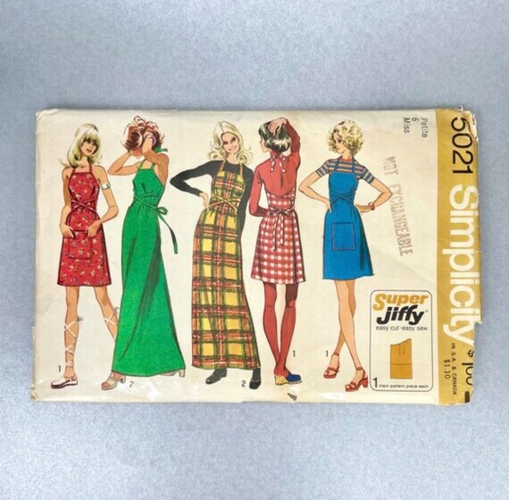 Vintage 1972 Simplicity 5021 Sewing Uncut Pattern Size - Etsy
