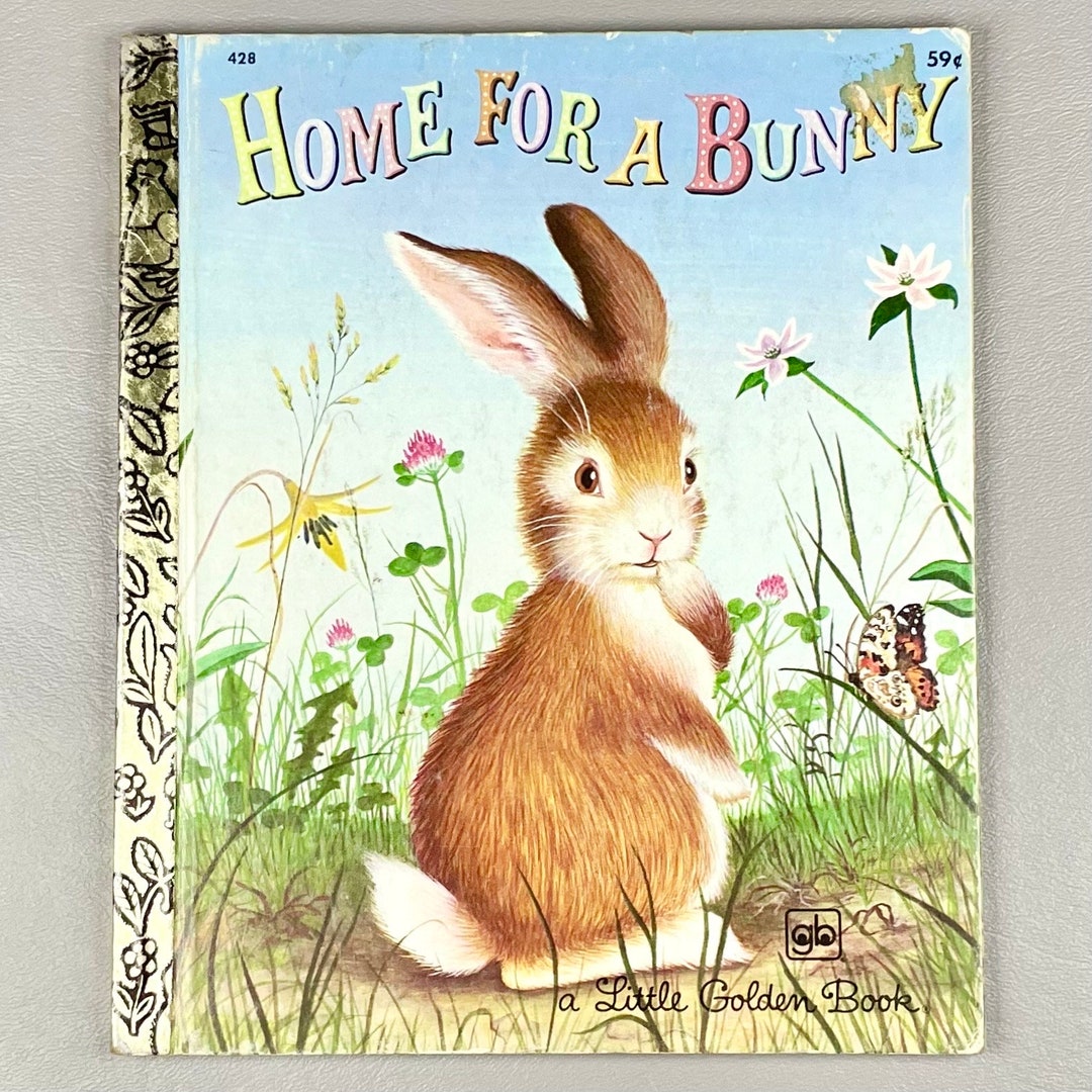 Vintage 1977 Little Golden Book: Home for a Bunny - Etsy