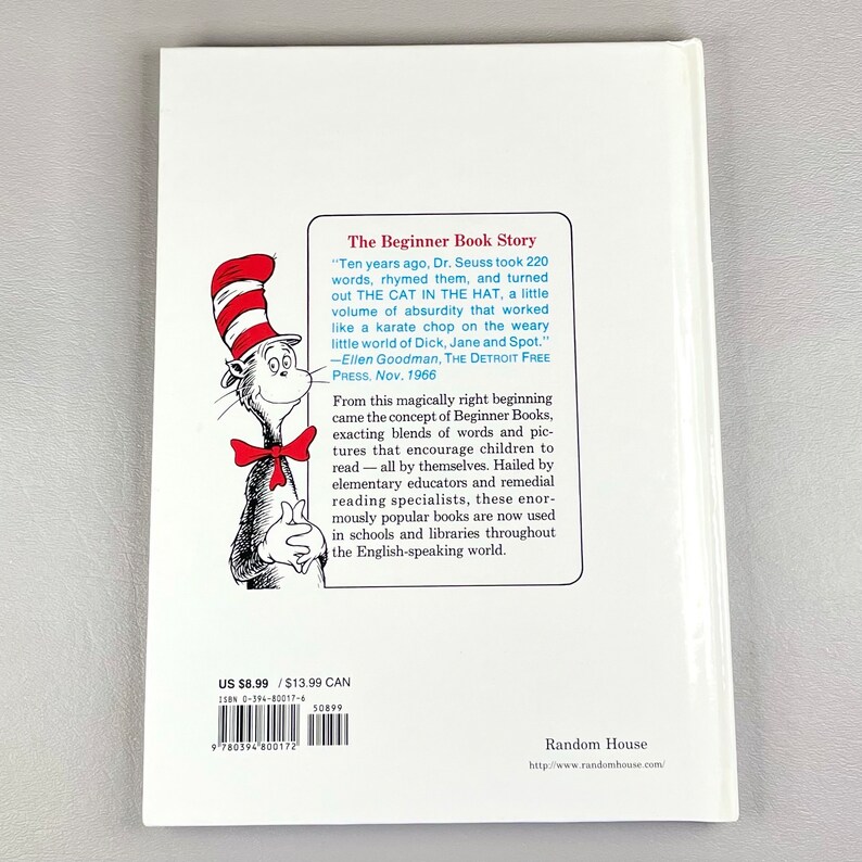 Vintage Book 1988 put Me in the Zoo by Robert Lopshire Dr. Seuss ...