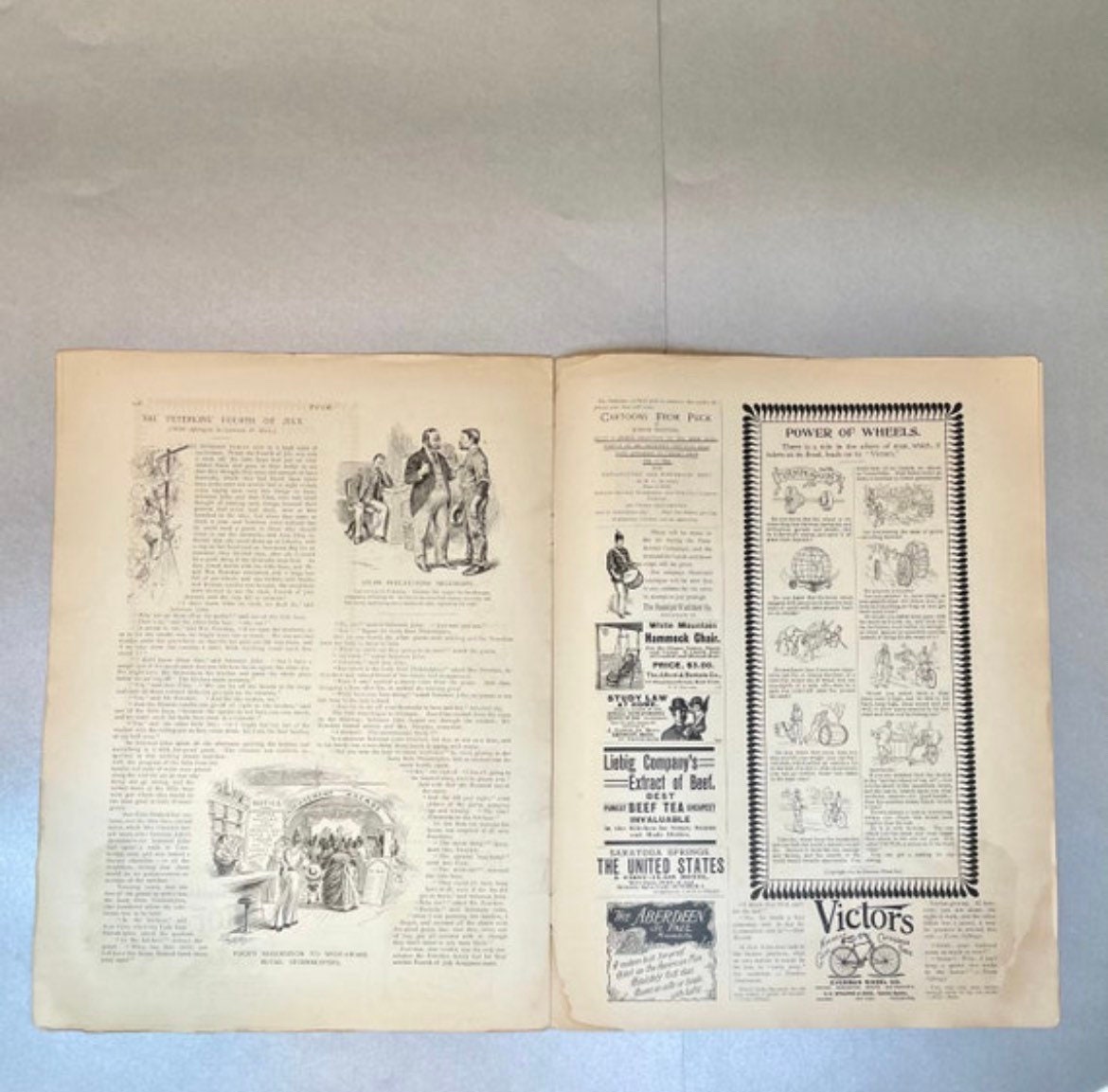 Antique 1892 Puck Paper Magazine June Political Posters - Etsy