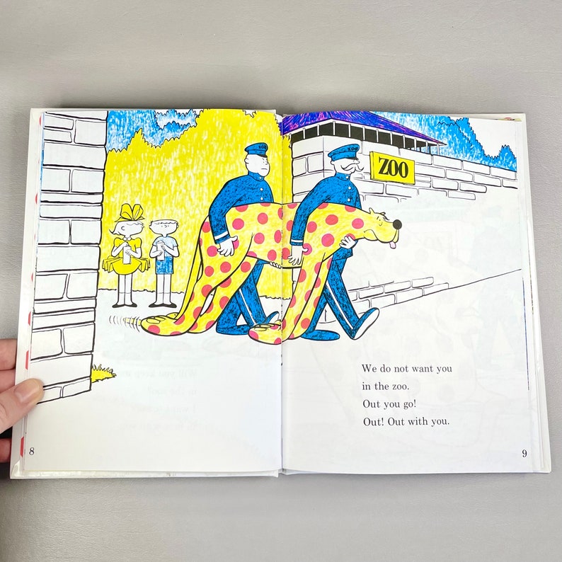 Vintage Book 1988 put Me in the Zoo by Robert Lopshire Dr. Seuss ...