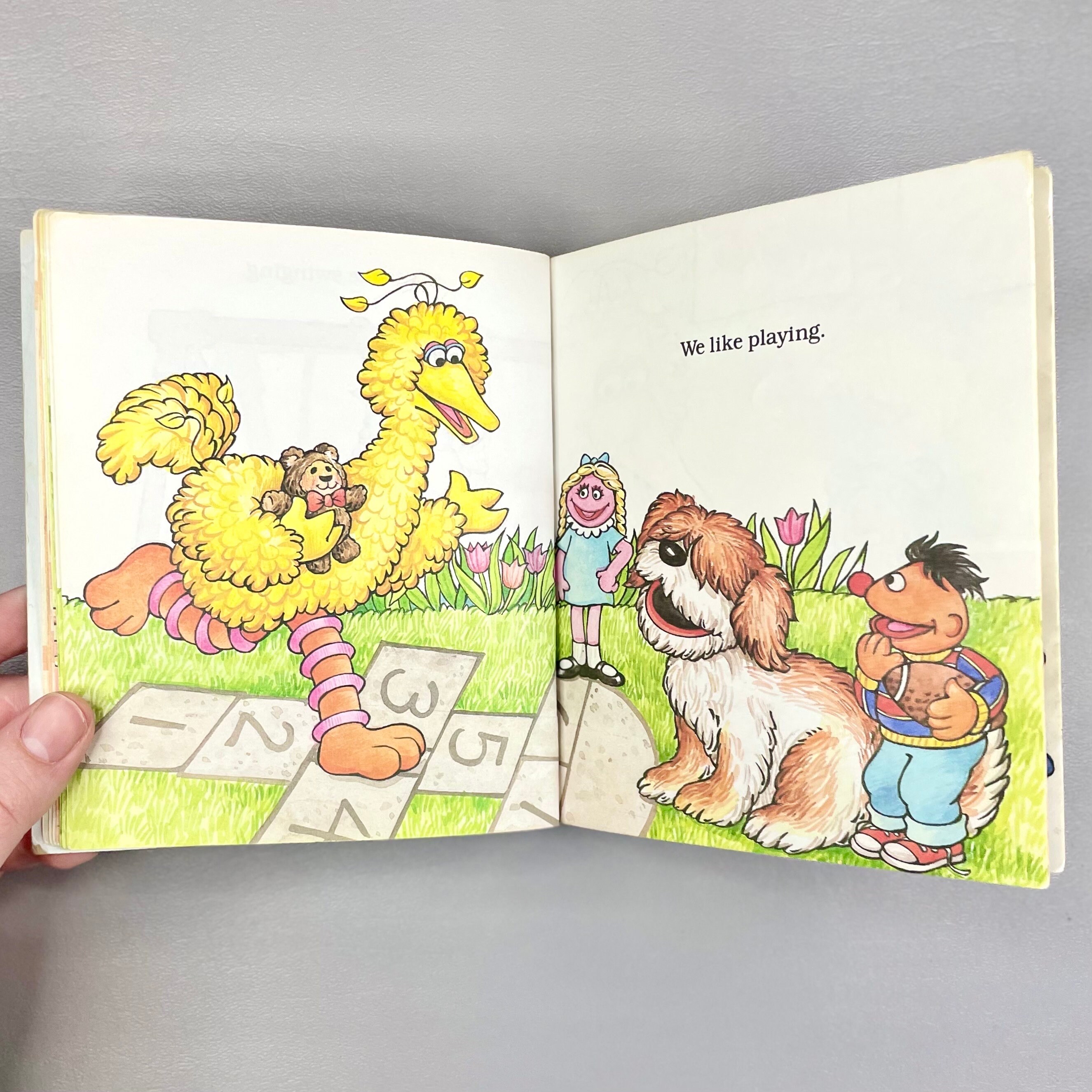 Vintage 1987 Big Bird's Busy Day First Little Golden Book - Etsy