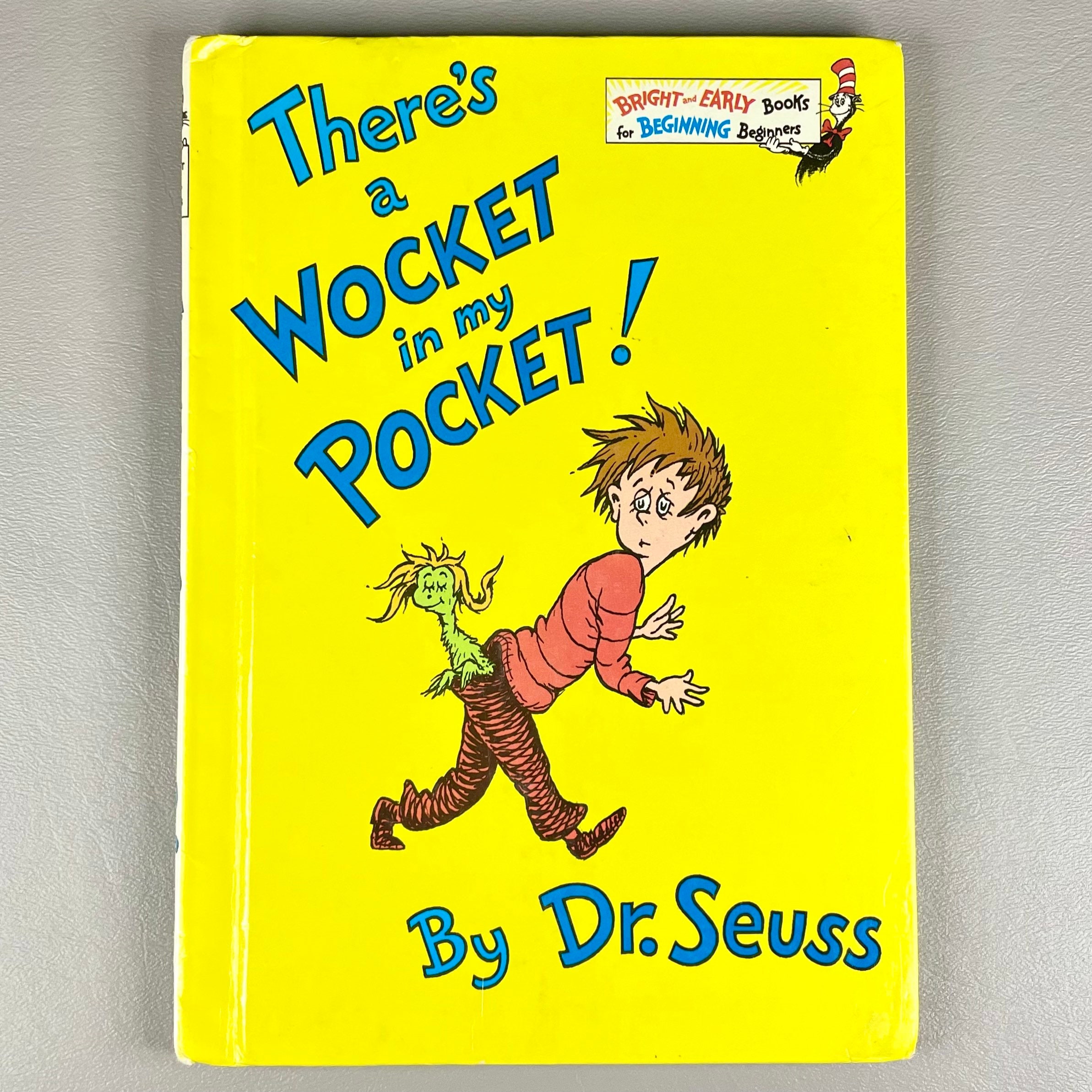 Vintage Dr. Seuss Book: There’s a Wocket in My Pocket! (1974 Hardcover ...