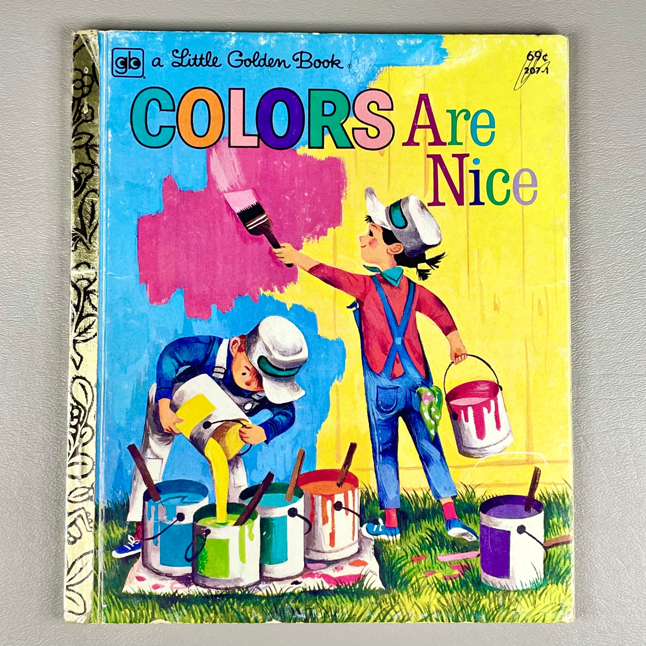 Vintage 1979 Little Golden Book “colors Are Nice”, Hardcover Paper ...
