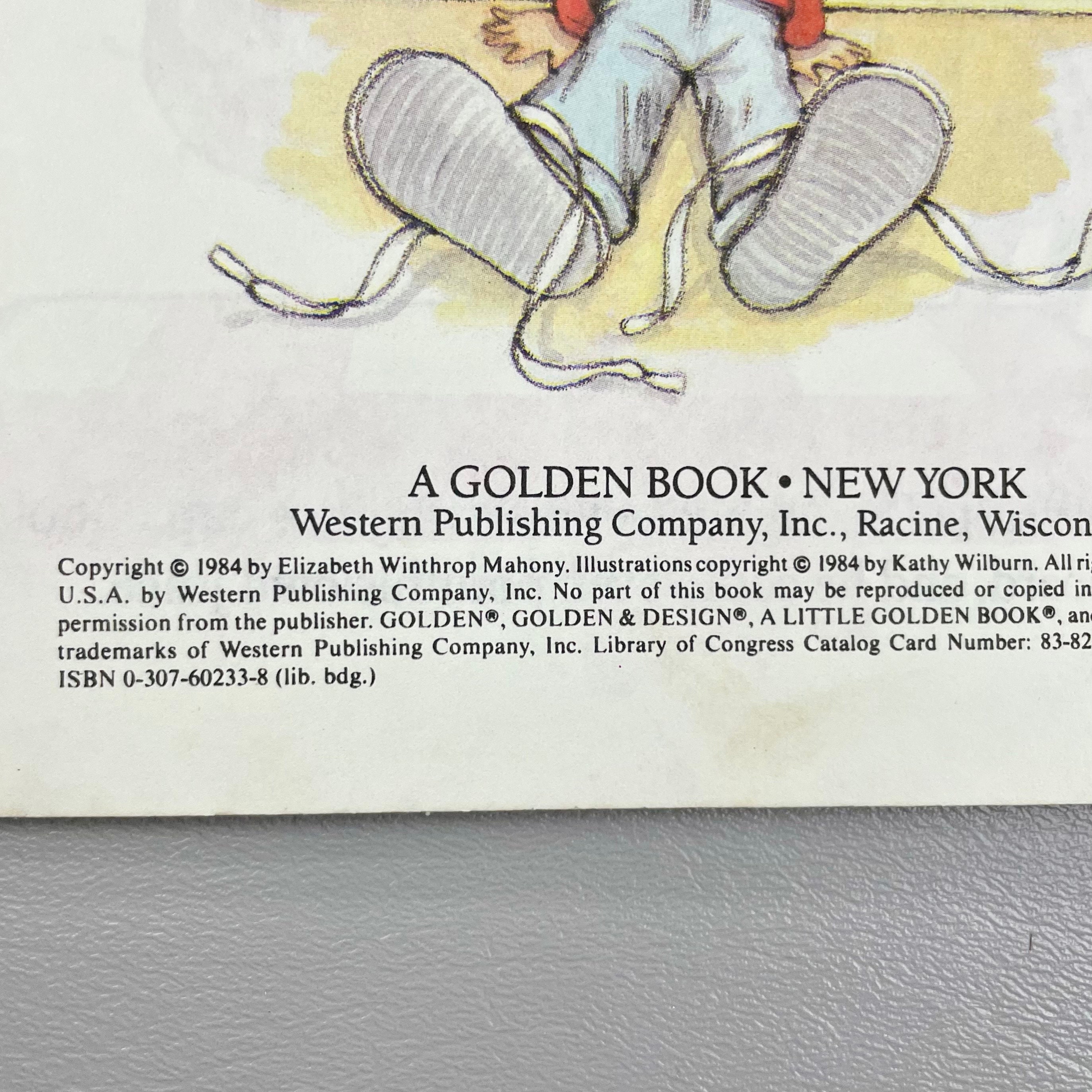 Vintage 1984 Little Golden Book: "the Shoelace Box" - Etsy