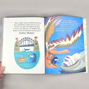 Vintage 2003 Little Golden Book “finding Nemo” Disneys Pixar, Hardcover ...