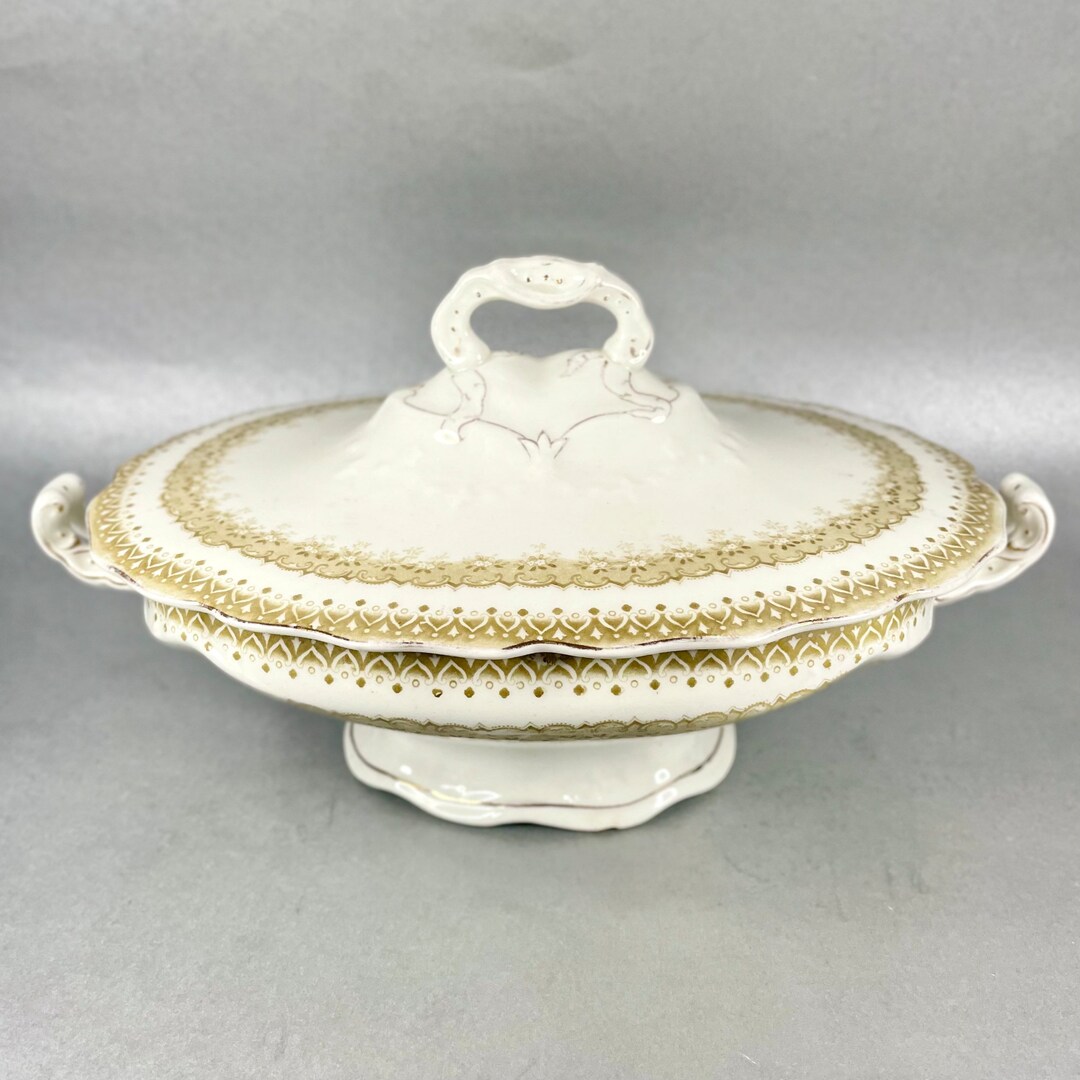 Vintage John Maddock & Sons Royal Vitreous England Casserole, Marked ...