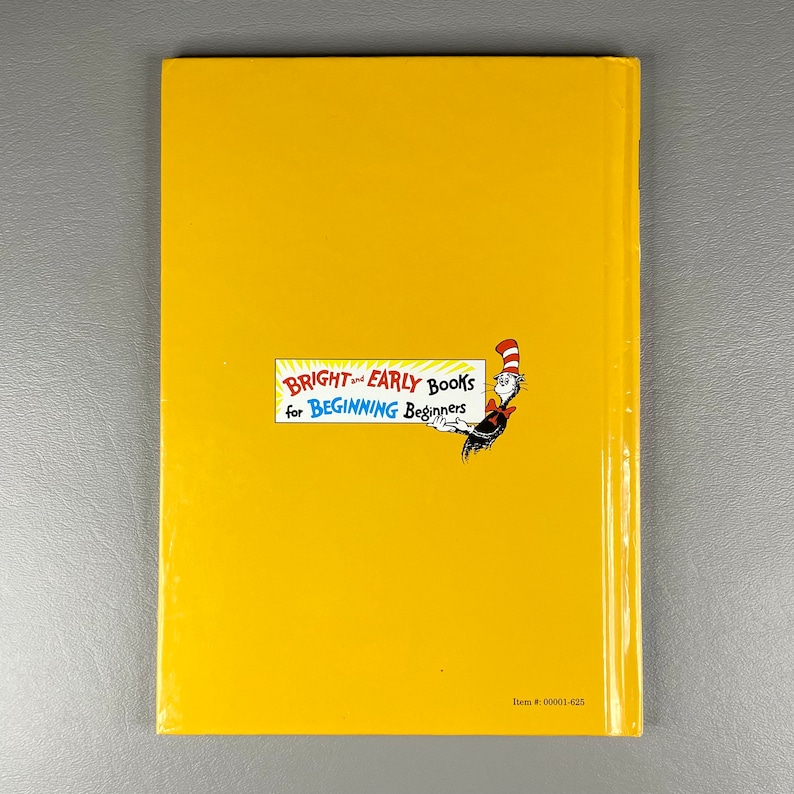 Vintage Dr. Seuss Book: Hand, Hand, Fingers, Thumb - 1969 Hardcover - Etsy