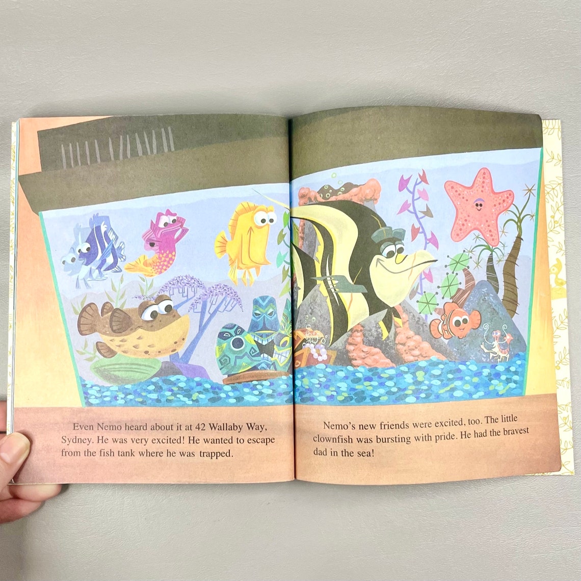Vintage 2003 Finding Nemo Little Golden Book, Disney Pixar - Etsy