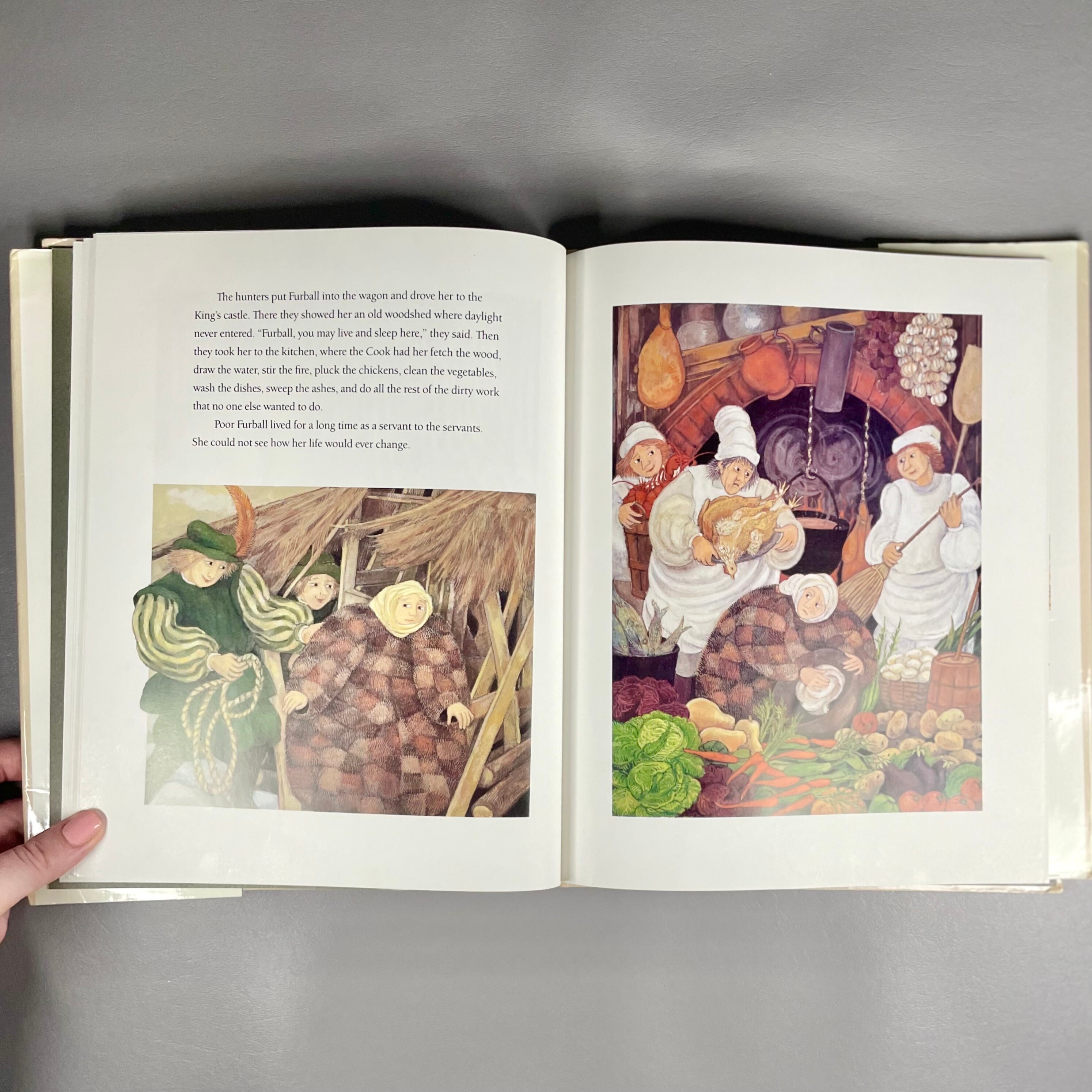 Vintage Book 1989 princess Furball by Charlotte Huck, Hardcover Paper ...