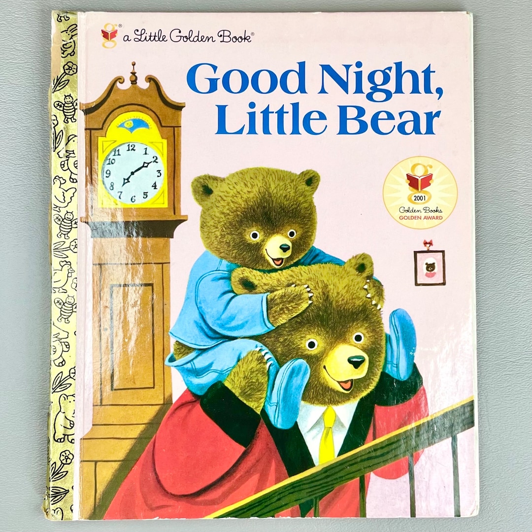 Vintage 1989 Little Golden Book “good Night Little Bear”, Hardcover ...