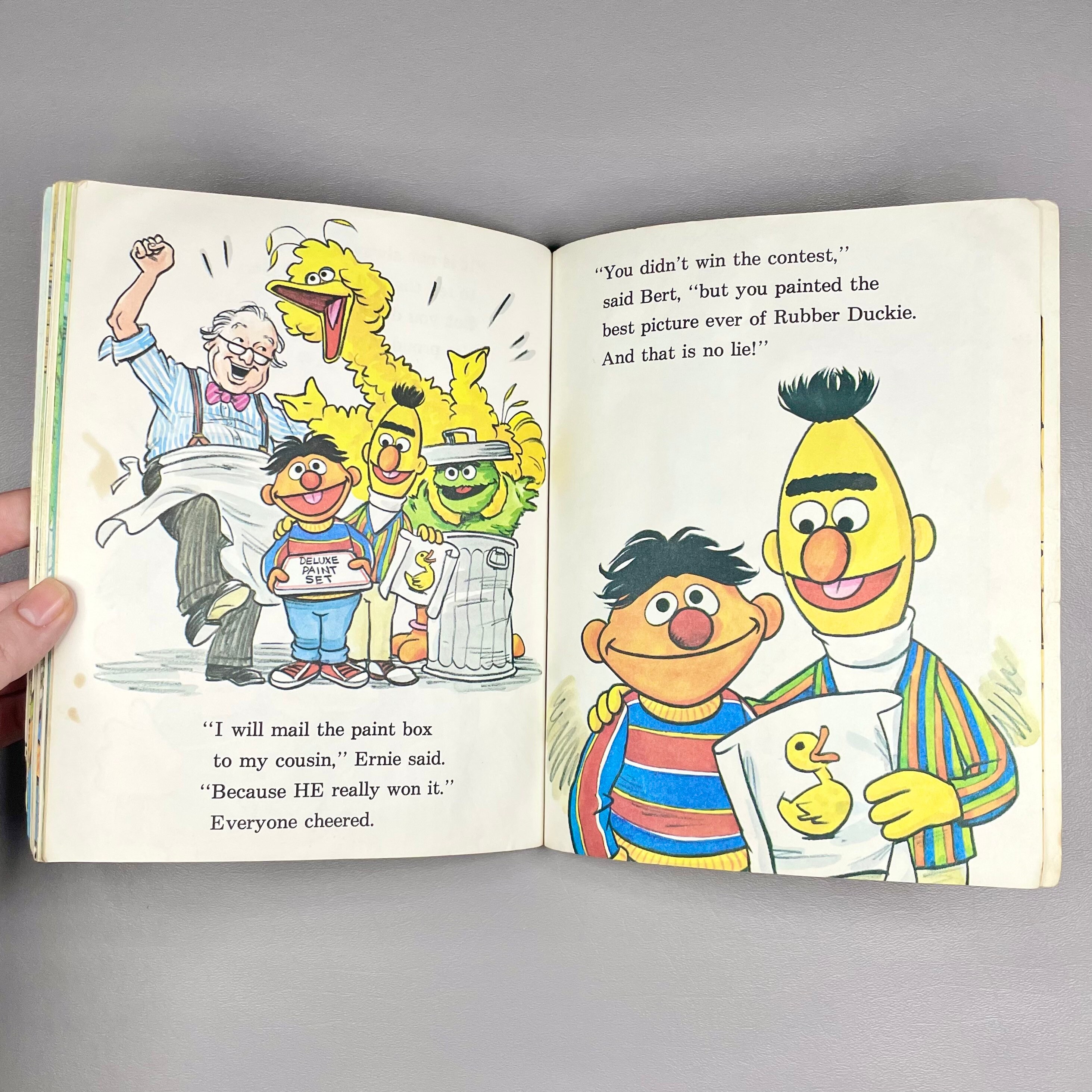 Vintage Book 1990s ernies Little Lie Sesame Street, Softcover Paper ...