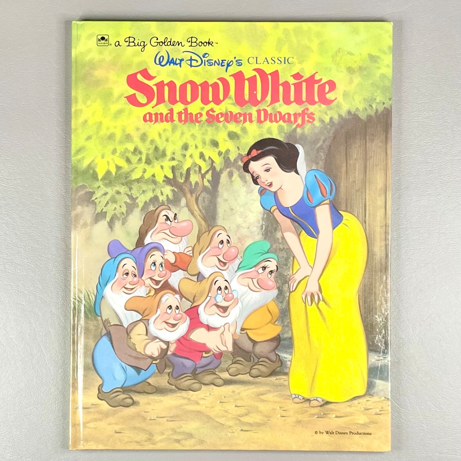 Vintage 1984 Snow White Book: Walt Disney's Classic Hardcover - Etsy