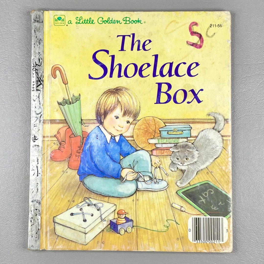 Vintage 1984 Little Golden Book: "the Shoelace Box" - Etsy