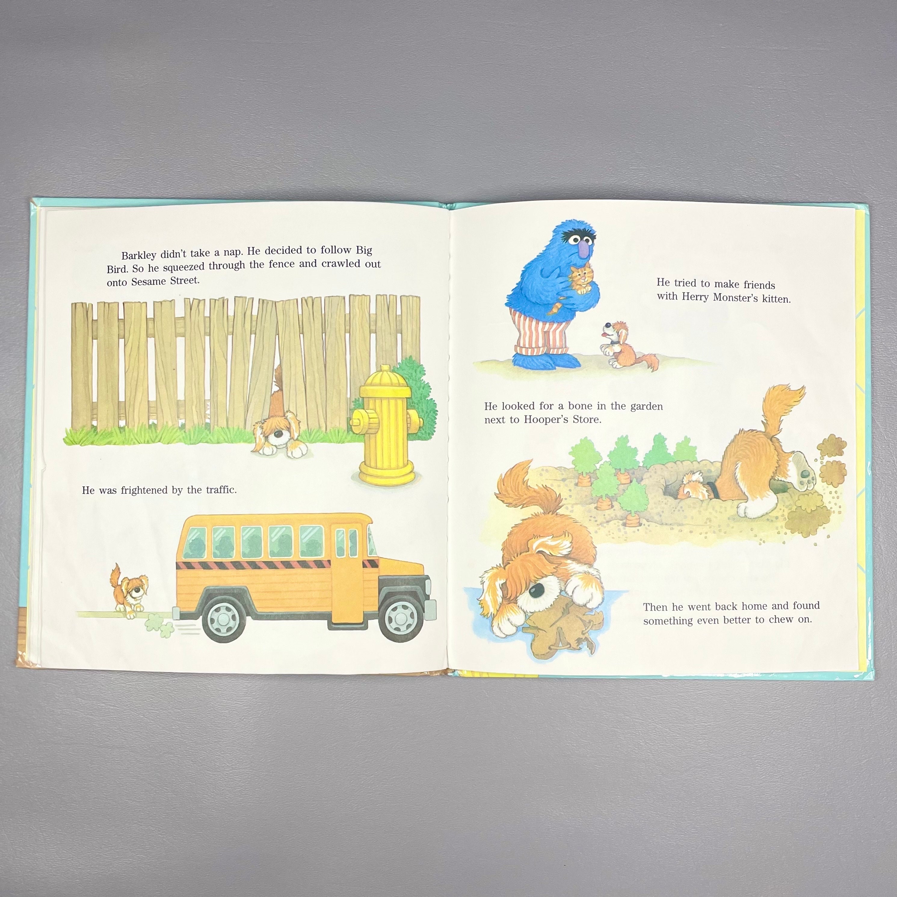 Vintage Book 1986 A Birds Best Friend, Sesame Street Hardcover Paper ...