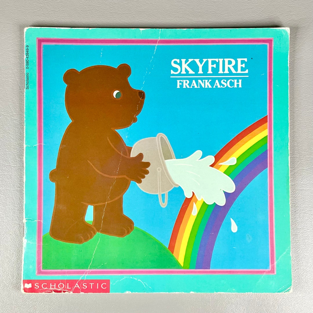 Vintage Book 1984 “skyfire” by Frank Asch, Softcover Paper Children’s ...