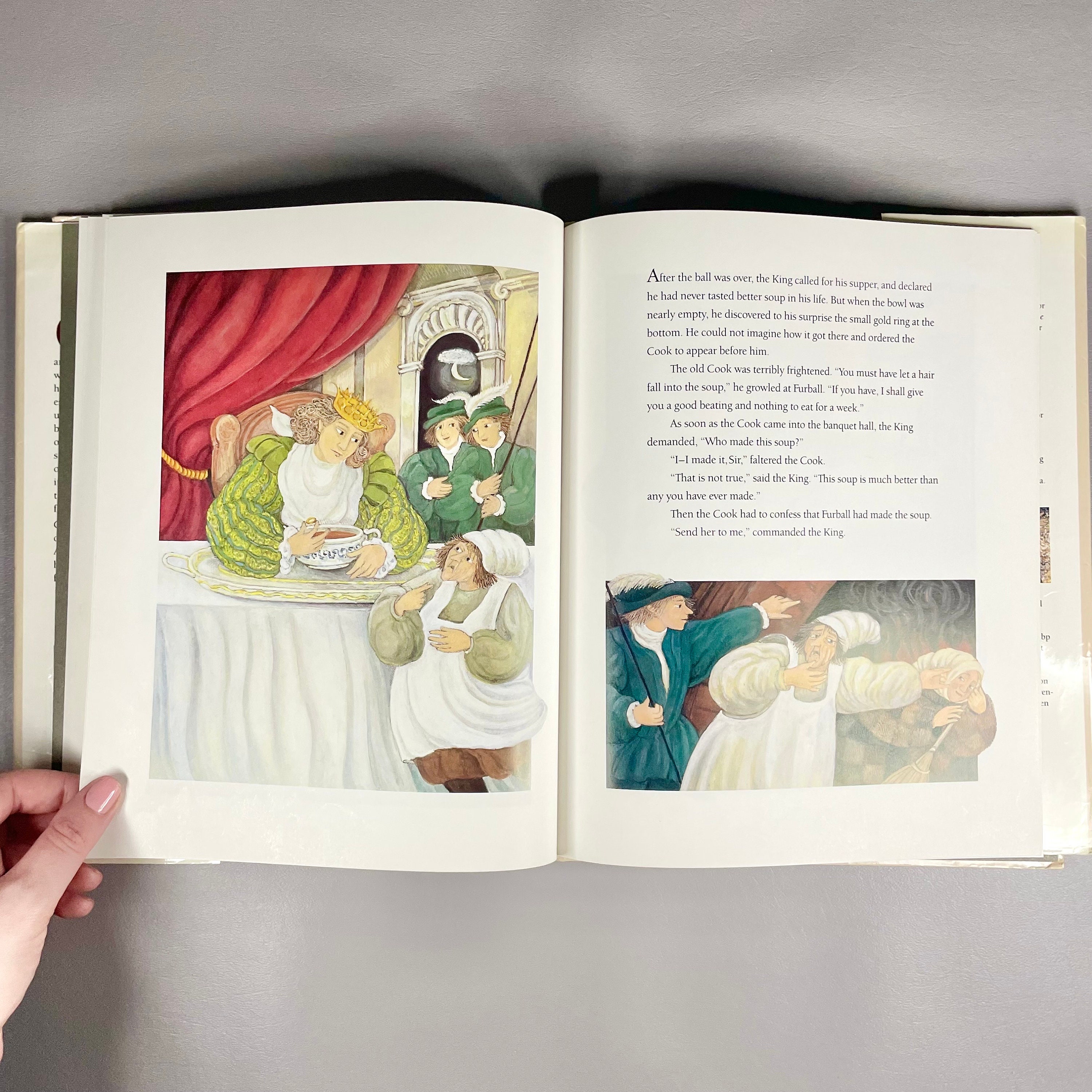 Vintage Book 1989 princess Furball by Charlotte Huck, Hardcover Paper ...