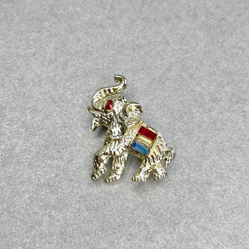 Elephant Lapel Pin - Etsy