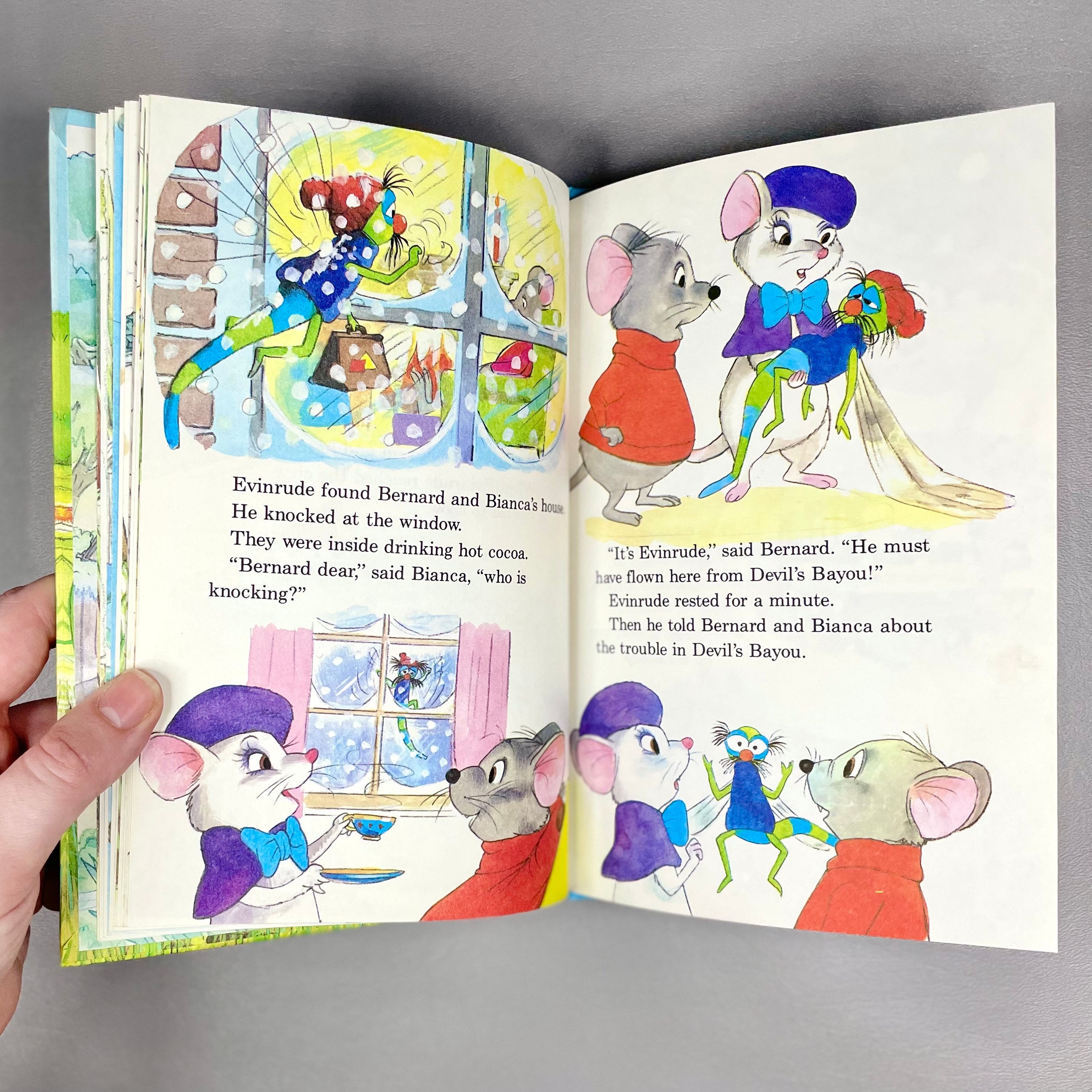 Vintage Book 1980 “the Rescuers in Trouble in Devil’s Bayou” Disney’s ...