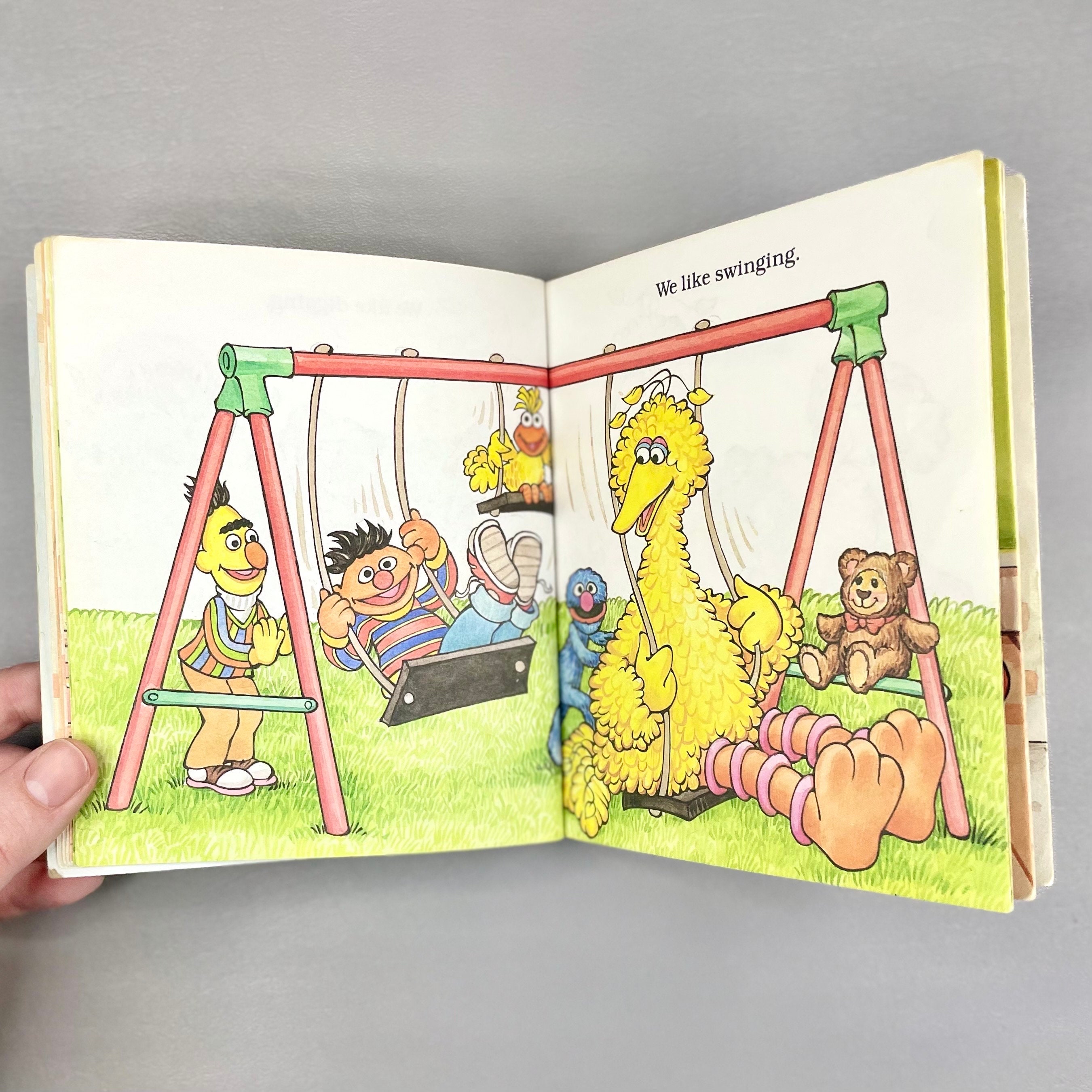 Vintage 1987 Big Bird's Busy Day First Little Golden Book - Etsy