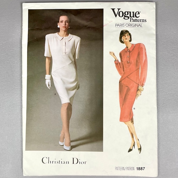 Vogue Christian Dior Patterns - Etsy