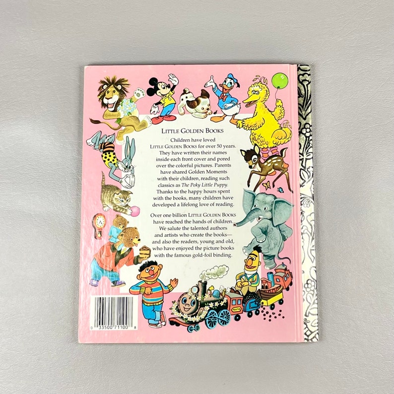 Vintage 1986 Little Golden Book: Walt Disney's Sleeping Beauty - Etsy