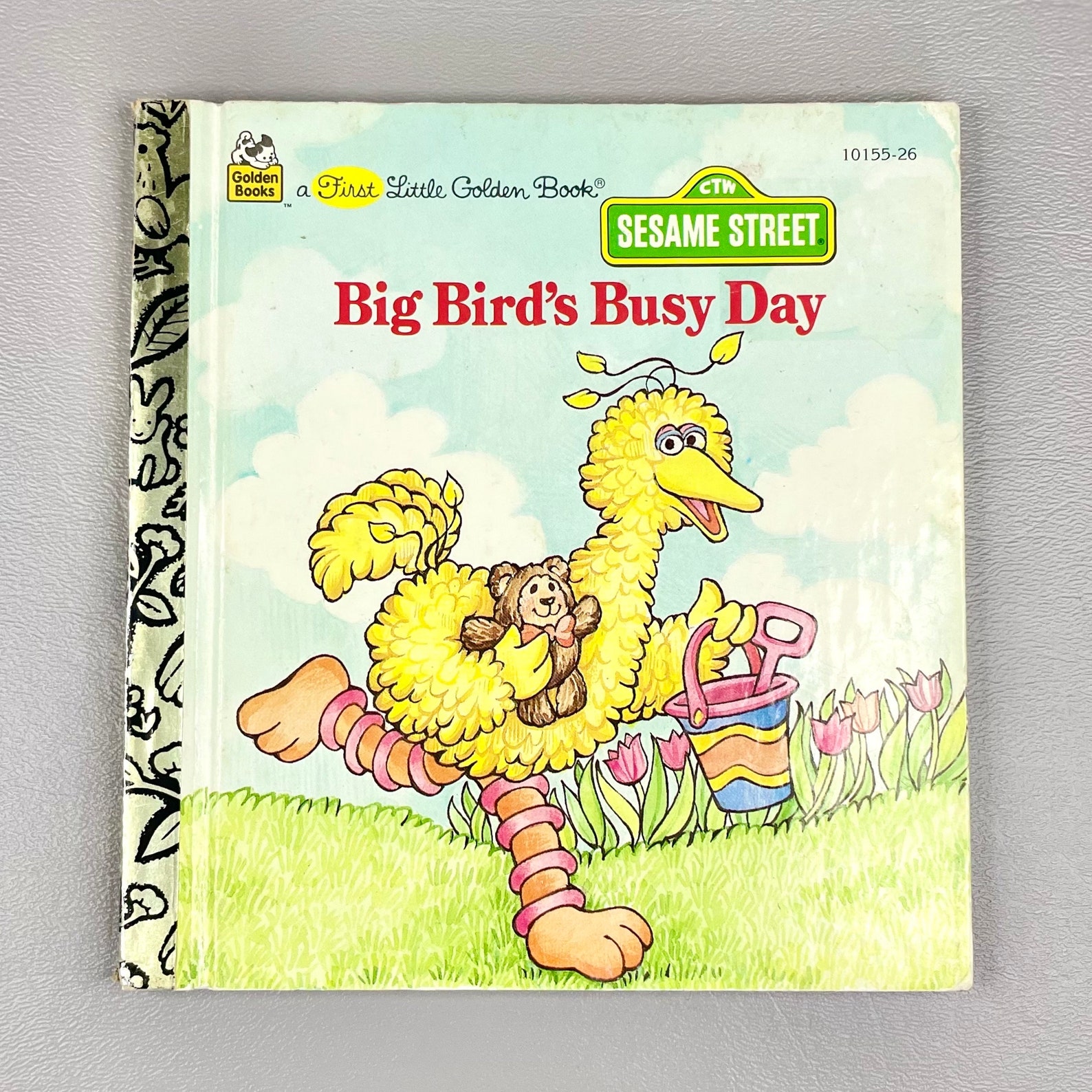 Vintage 1987 Big Bird's Busy Day First Little Golden Book - Etsy