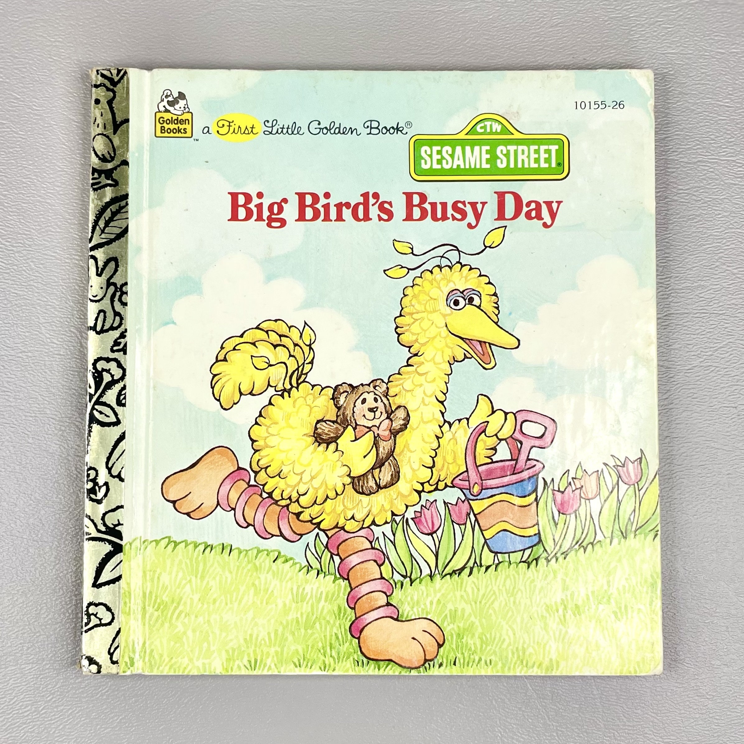 Vintage 1987 Big Bird's Busy Day First Little Golden Book - Etsy