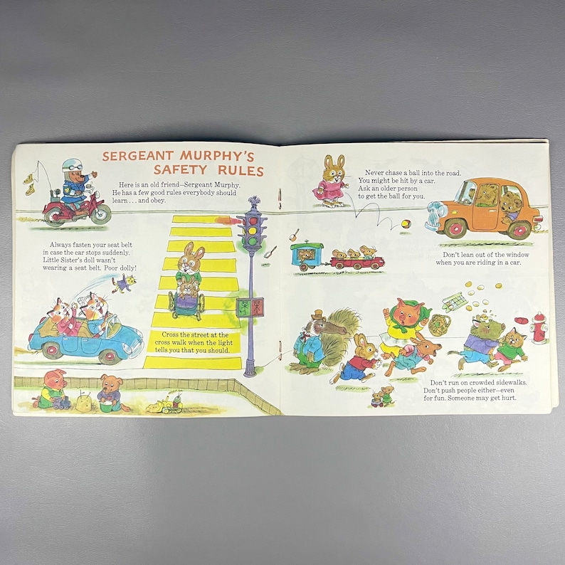 Vintage Book 1973 richard Scarrys Please and Thank You Book by Richard ...