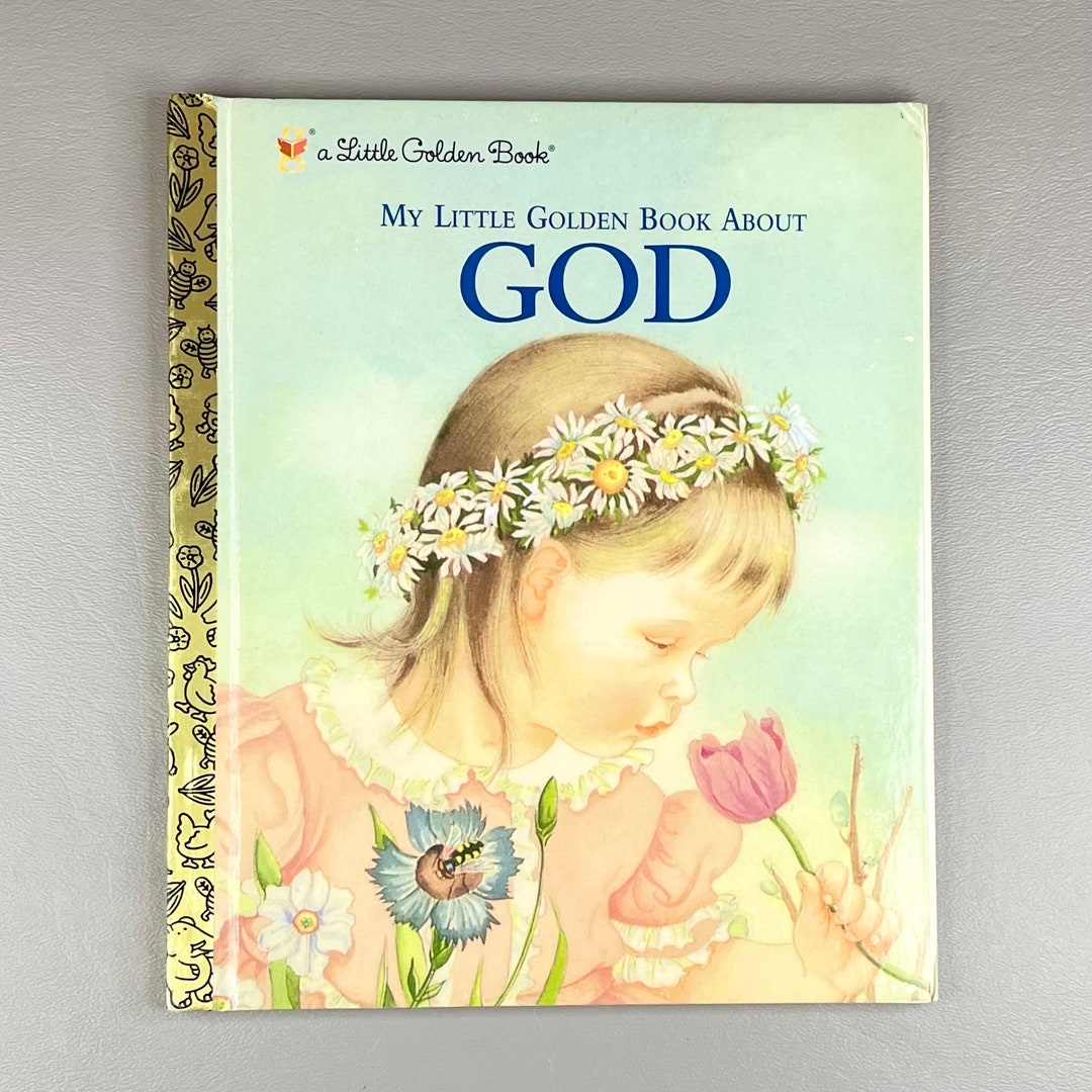 Vintage 1984 My Little Golden Book About God: Children's Literature - Etsy