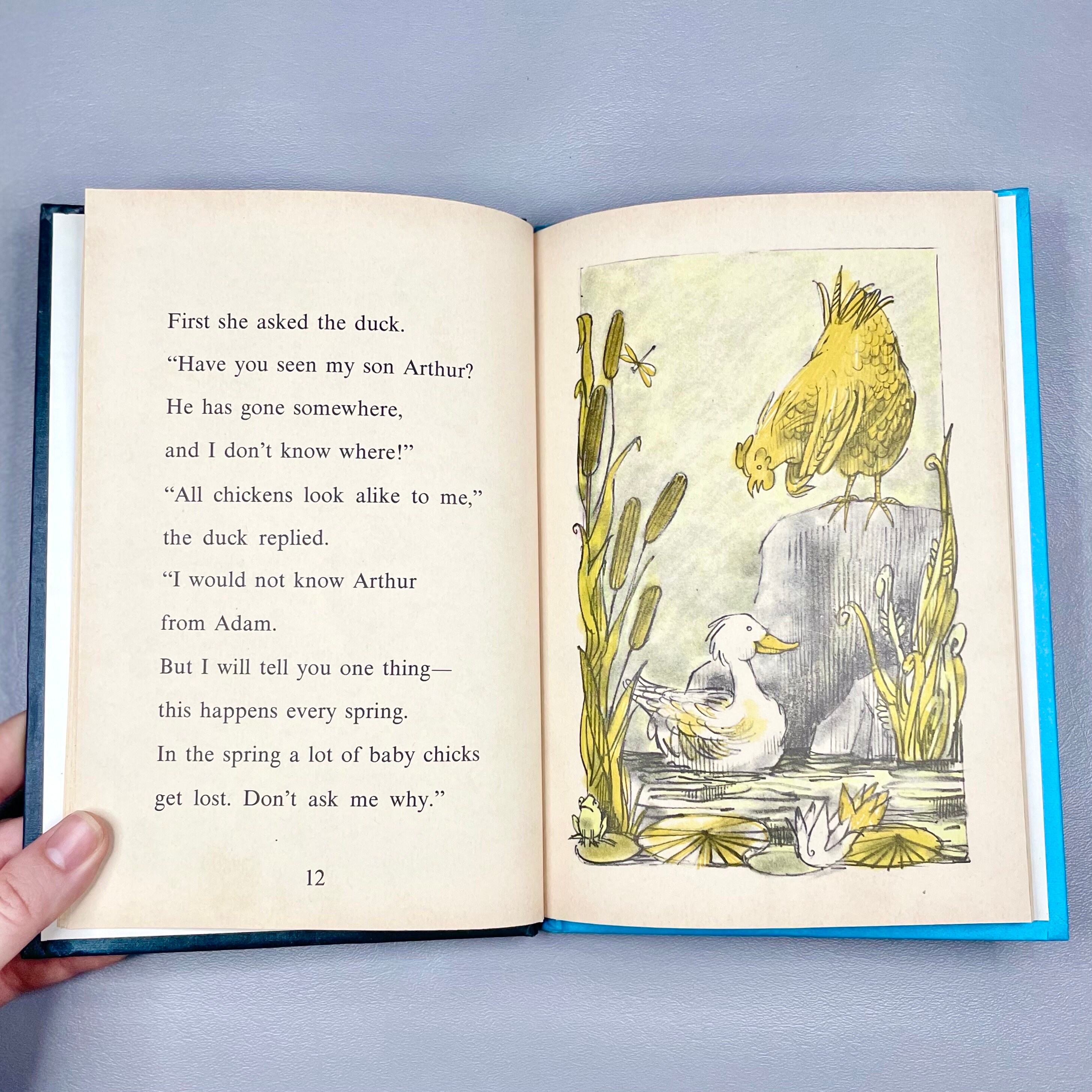 Vintage Children's Book: the Strange Disappearance of Arthur Cluck ...