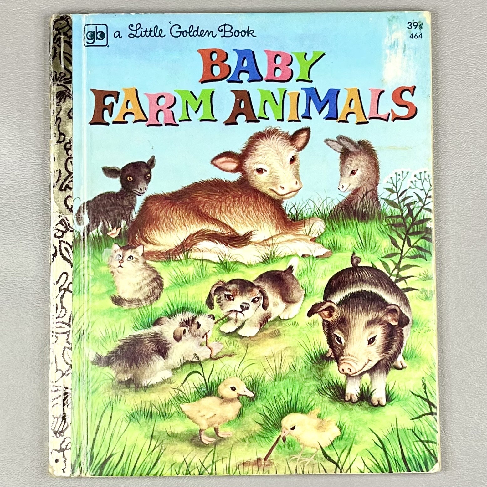 Vintage 1958 Little Golden Book: Baby Farm Animals, Collector's Edition ...