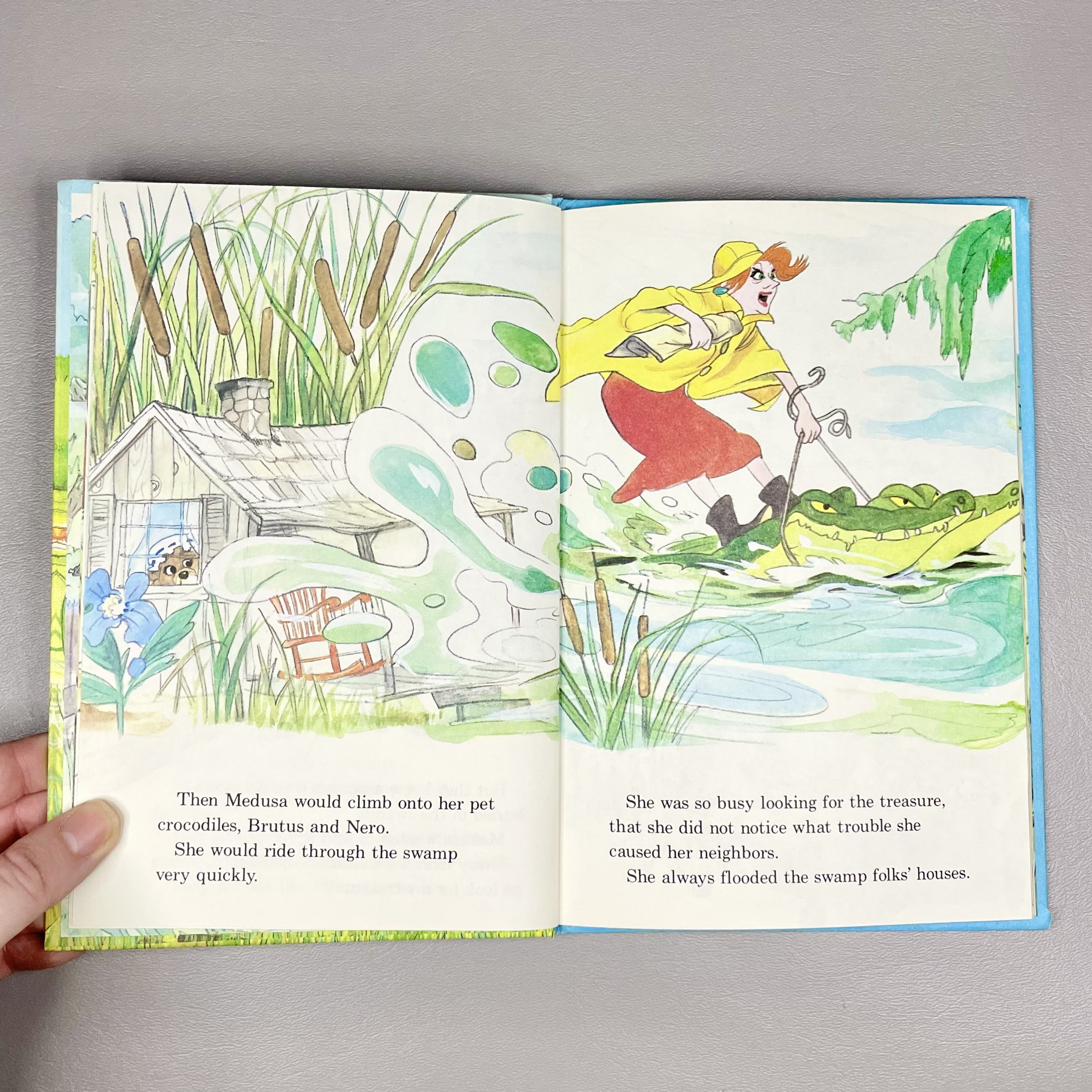 Vintage Book 1980 “the Rescuers in Trouble in Devil’s Bayou” Disney’s ...