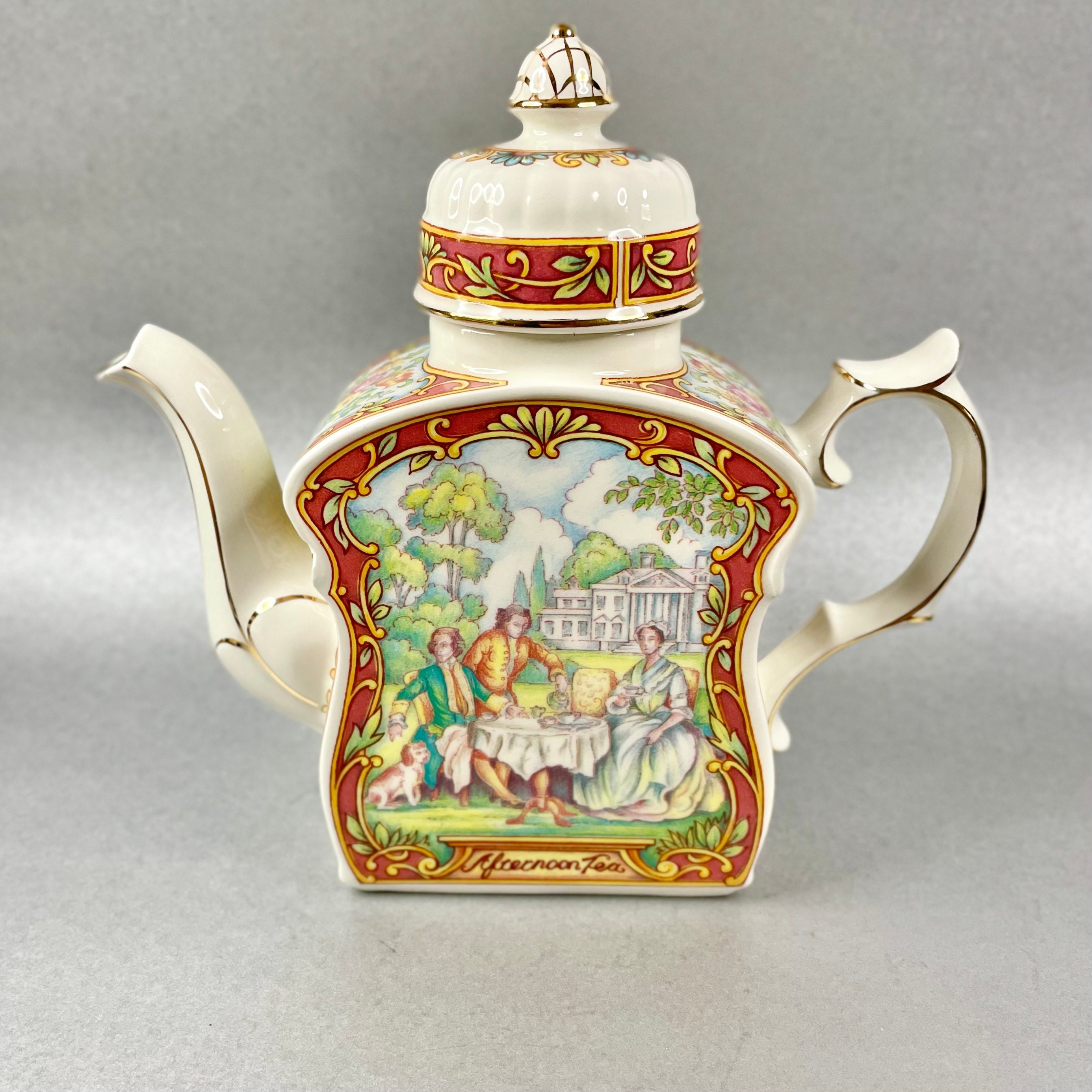 Vintage Sadler Thin Portrait Picture Tea/coffee Pot, Afternoon Tea Made ...