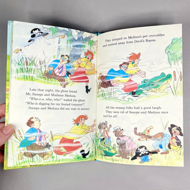 Vintage Book 1980 “the Rescuers in Trouble in Devil’s Bayou” Disney’s ...