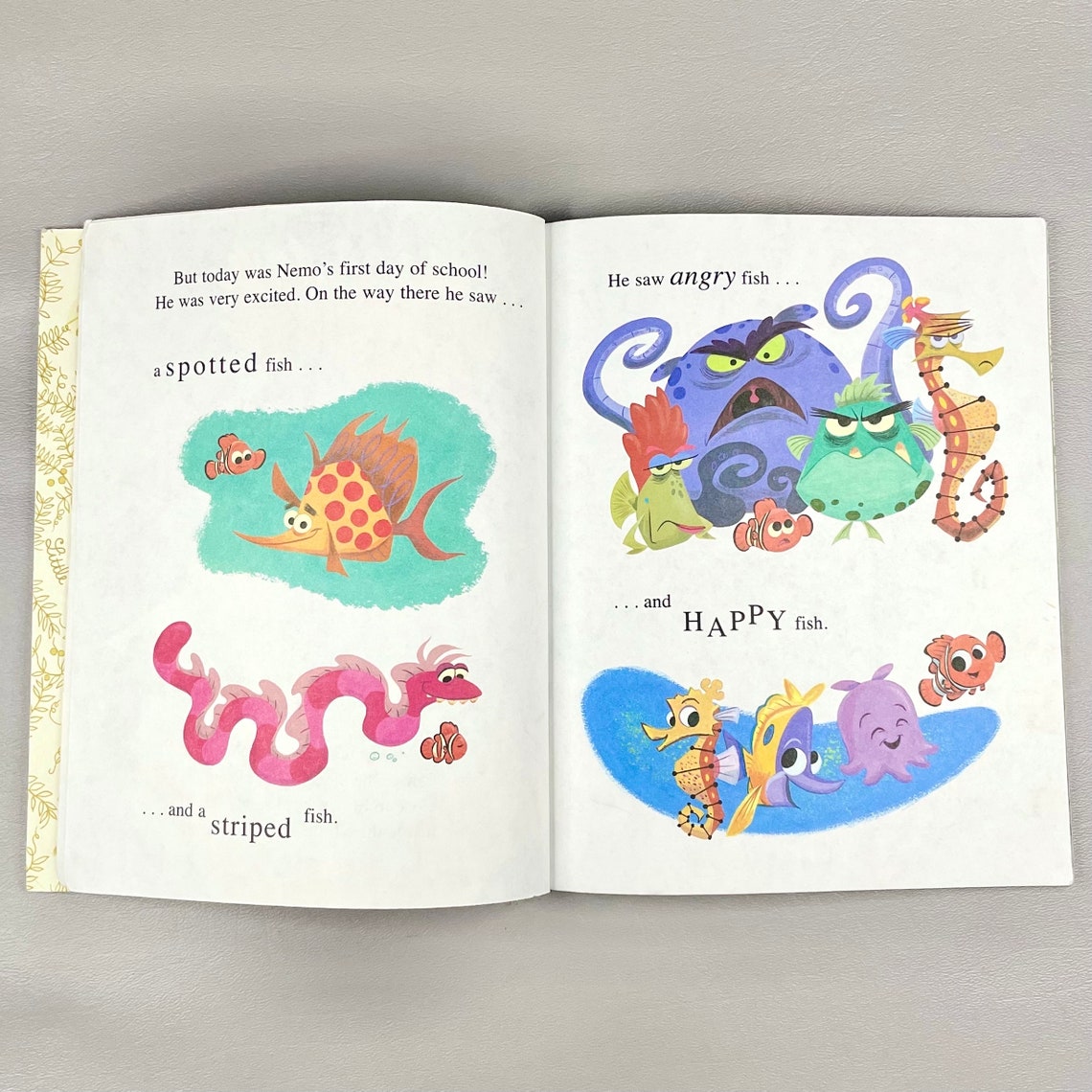 Vintage 2003 Finding Nemo Little Golden Book, Disney Pixar - Etsy