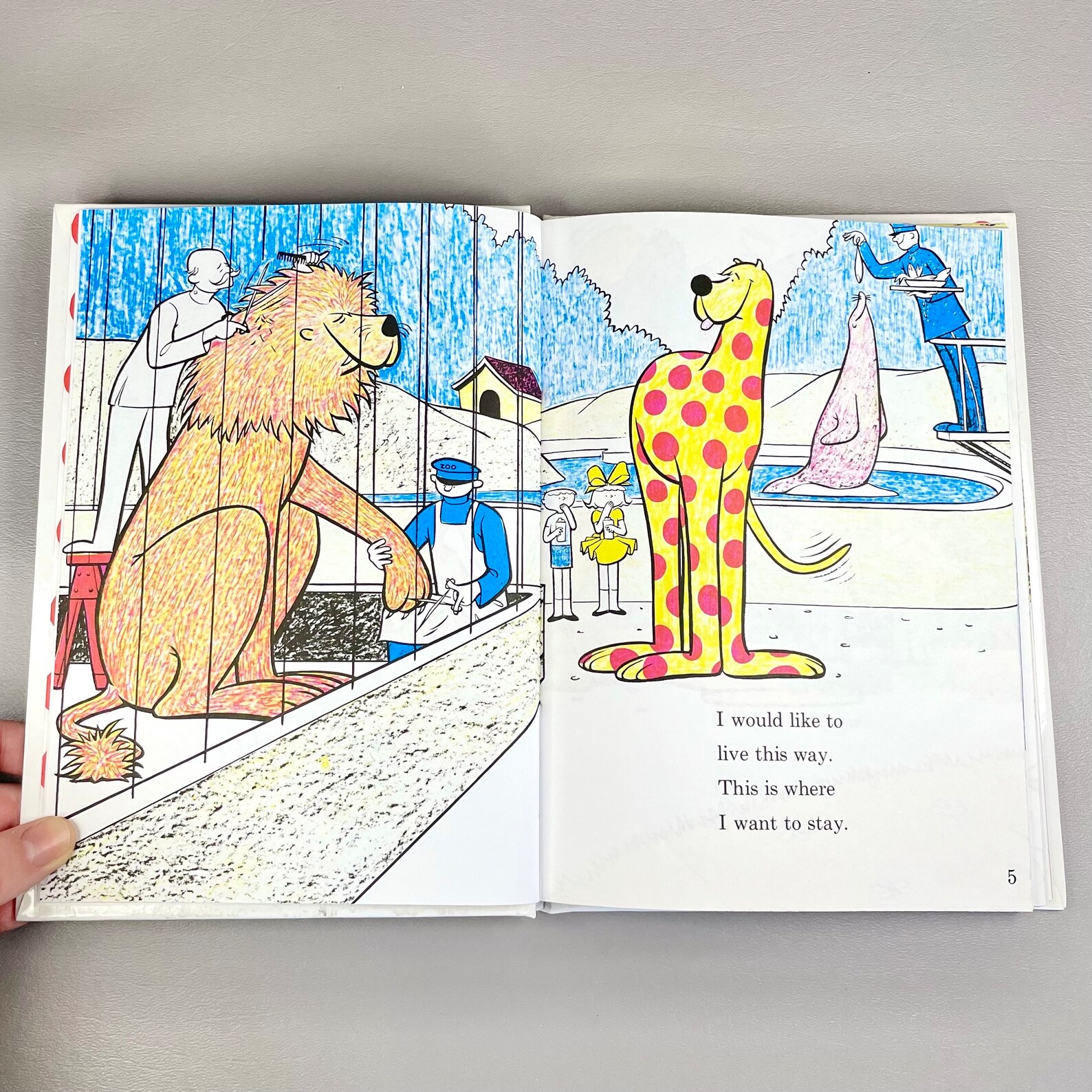 Vintage Book 1988 put Me in the Zoo by Robert Lopshire Dr. Seuss ...