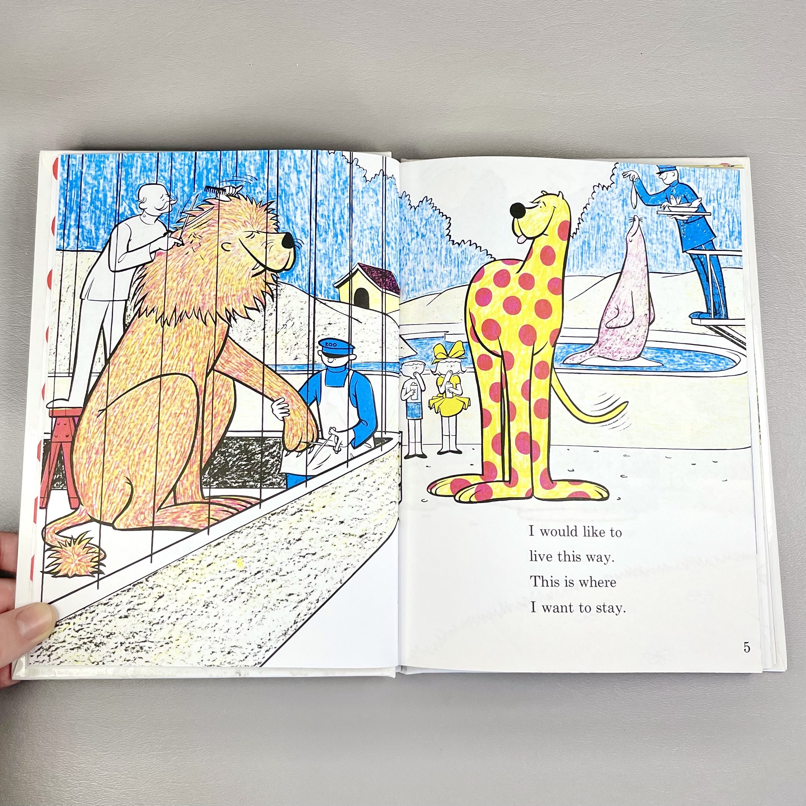 Vintage Book 1988 put Me in the Zoo by Robert Lopshire Dr. Seuss ...