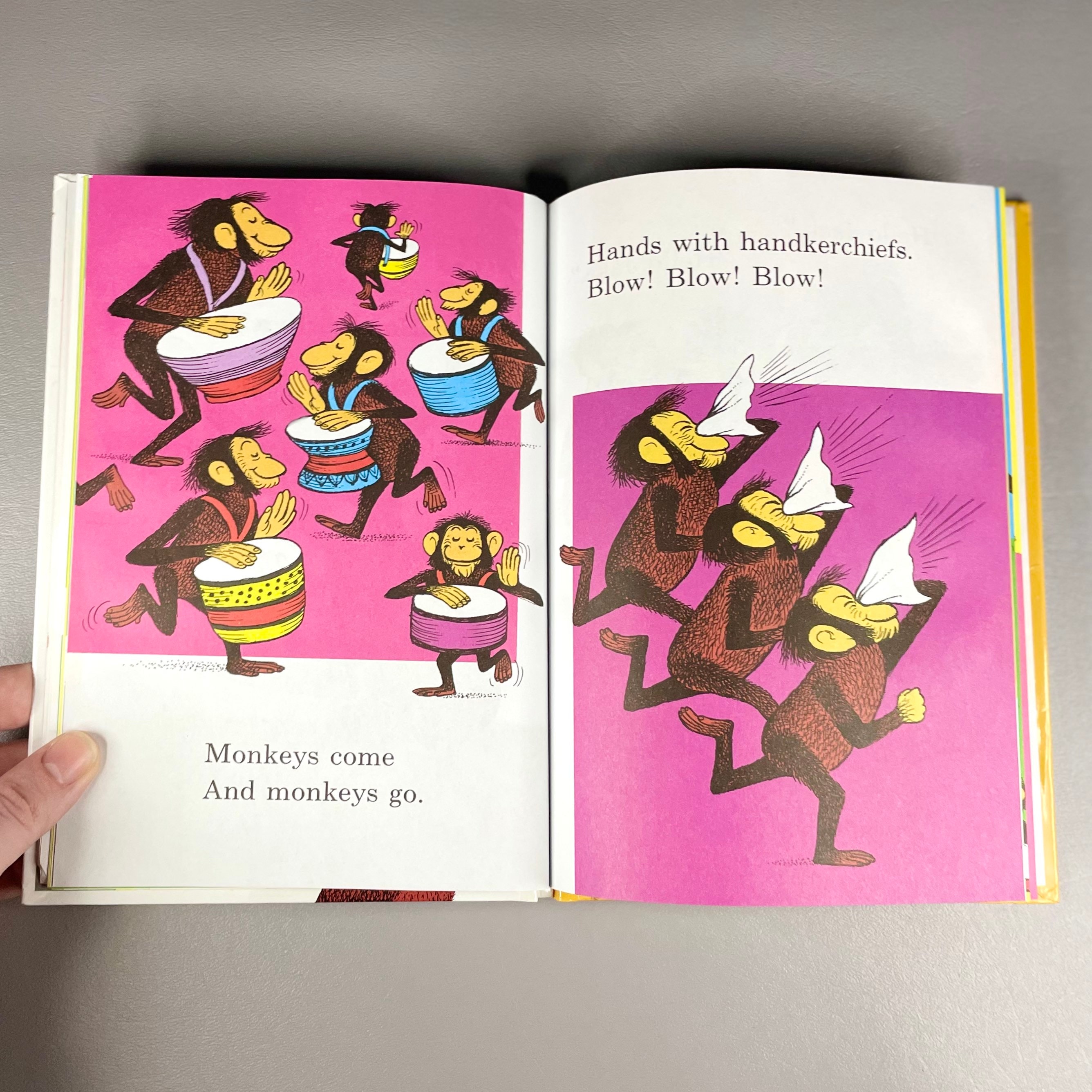 Vintage Dr. Seuss Book: Hand, Hand, Fingers, Thumb - 1969 Hardcover - Etsy