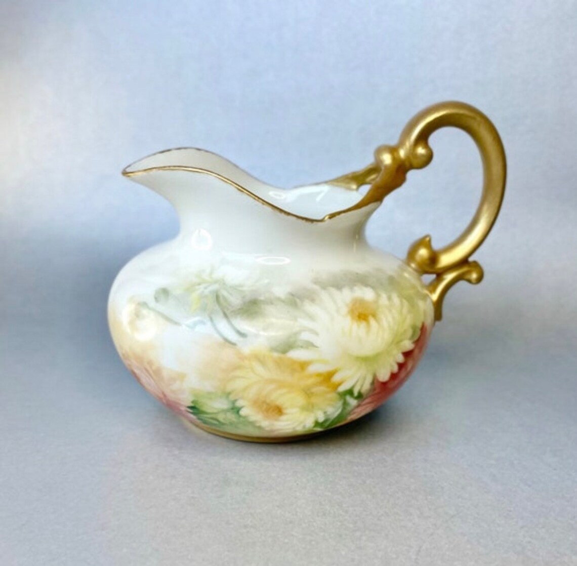 Antique Limoges T&V Cider Pitcher Tressemann and Vogt France - Etsy