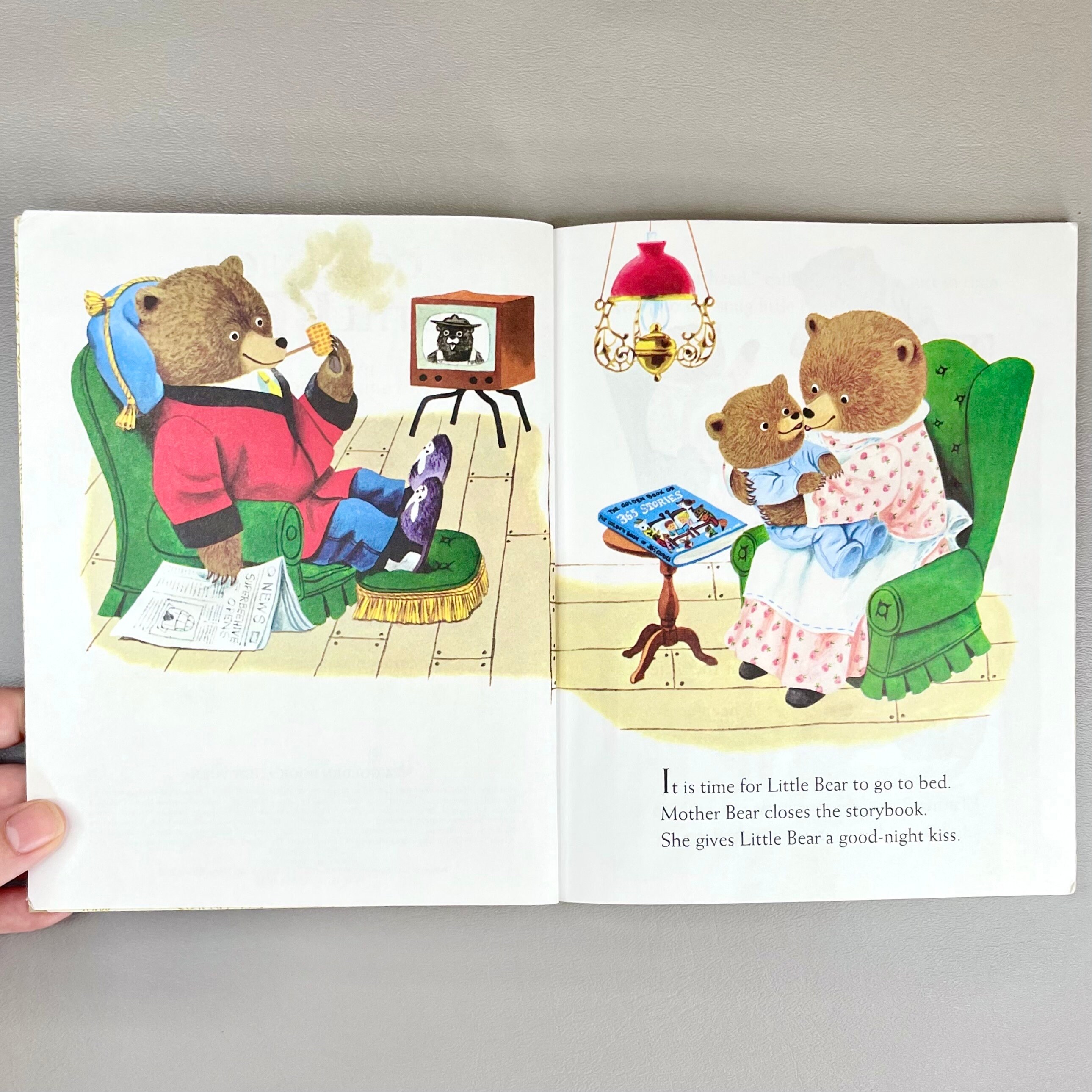 Vintage 1989 Little Golden Book “good Night Little Bear”, Hardcover ...